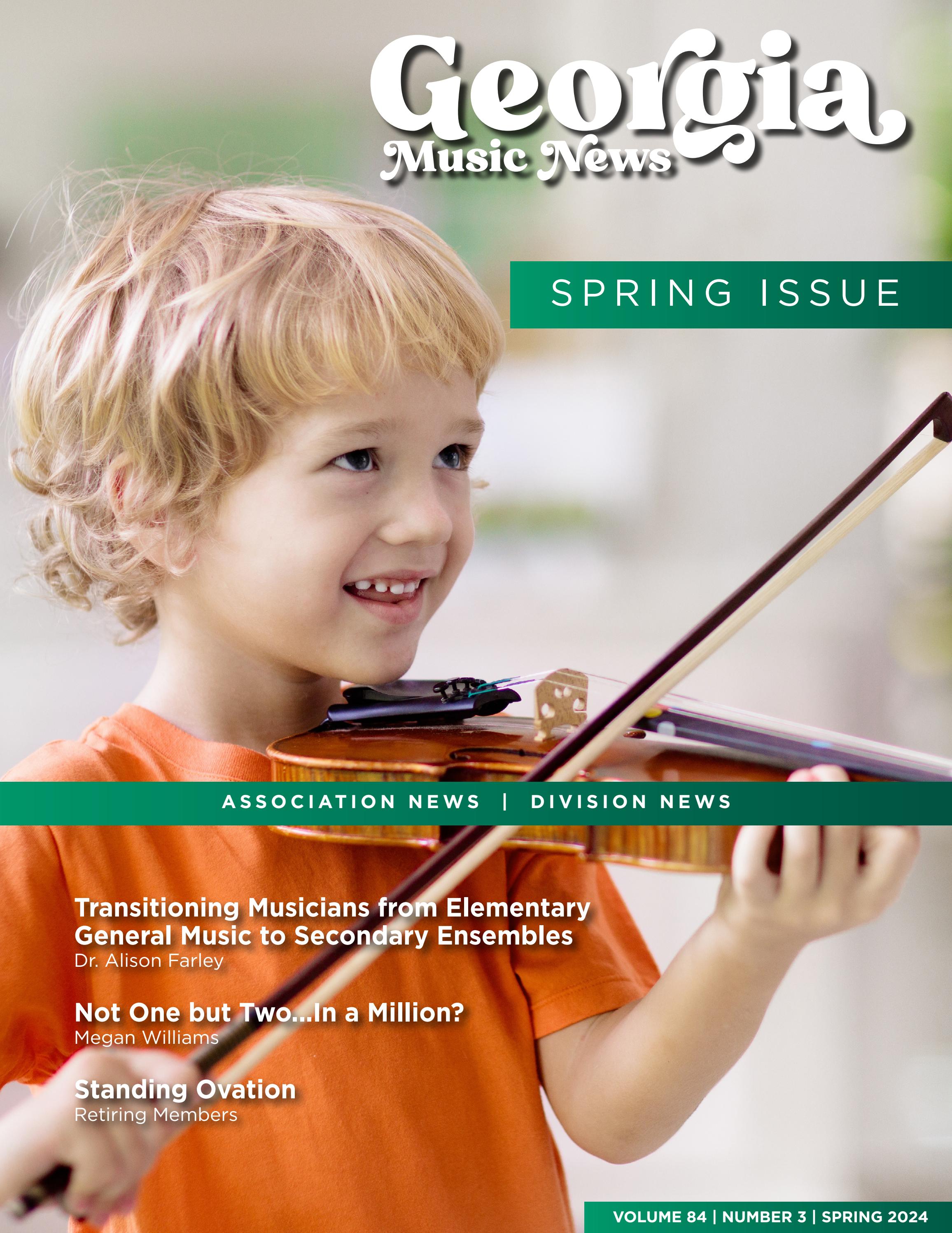 2023-2024 Georgia Music News | Spring Issue by Georgia Music Educators ...