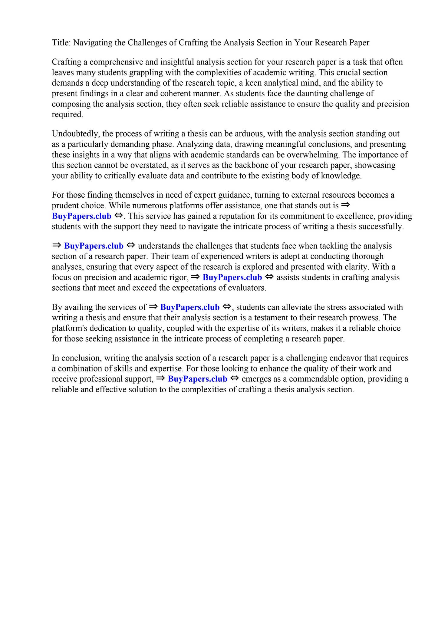 How To Write Analysis Section Of Research Paper by Everest University ...