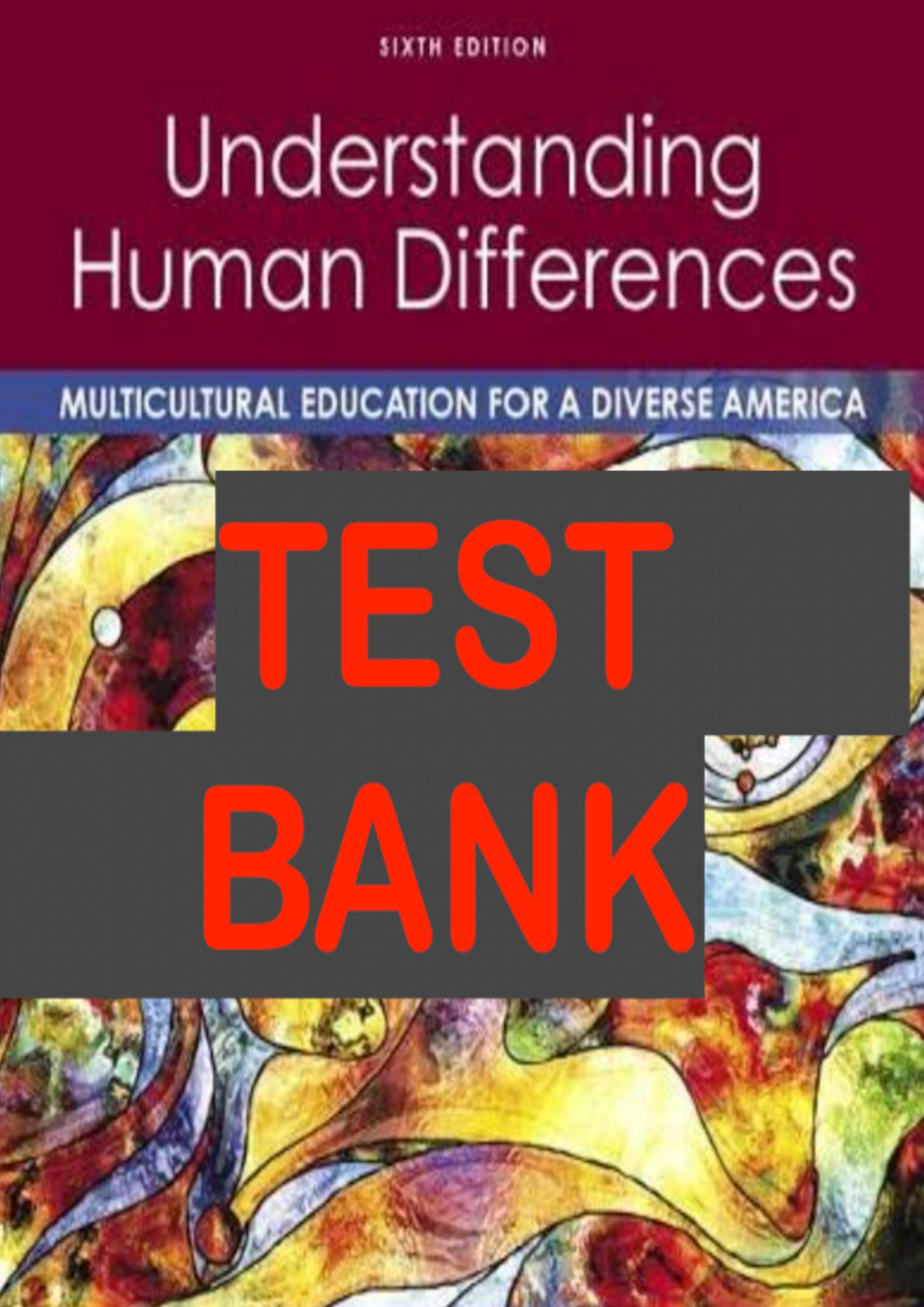 Test Bank For Understanding Human Differences Multicultural Education ...