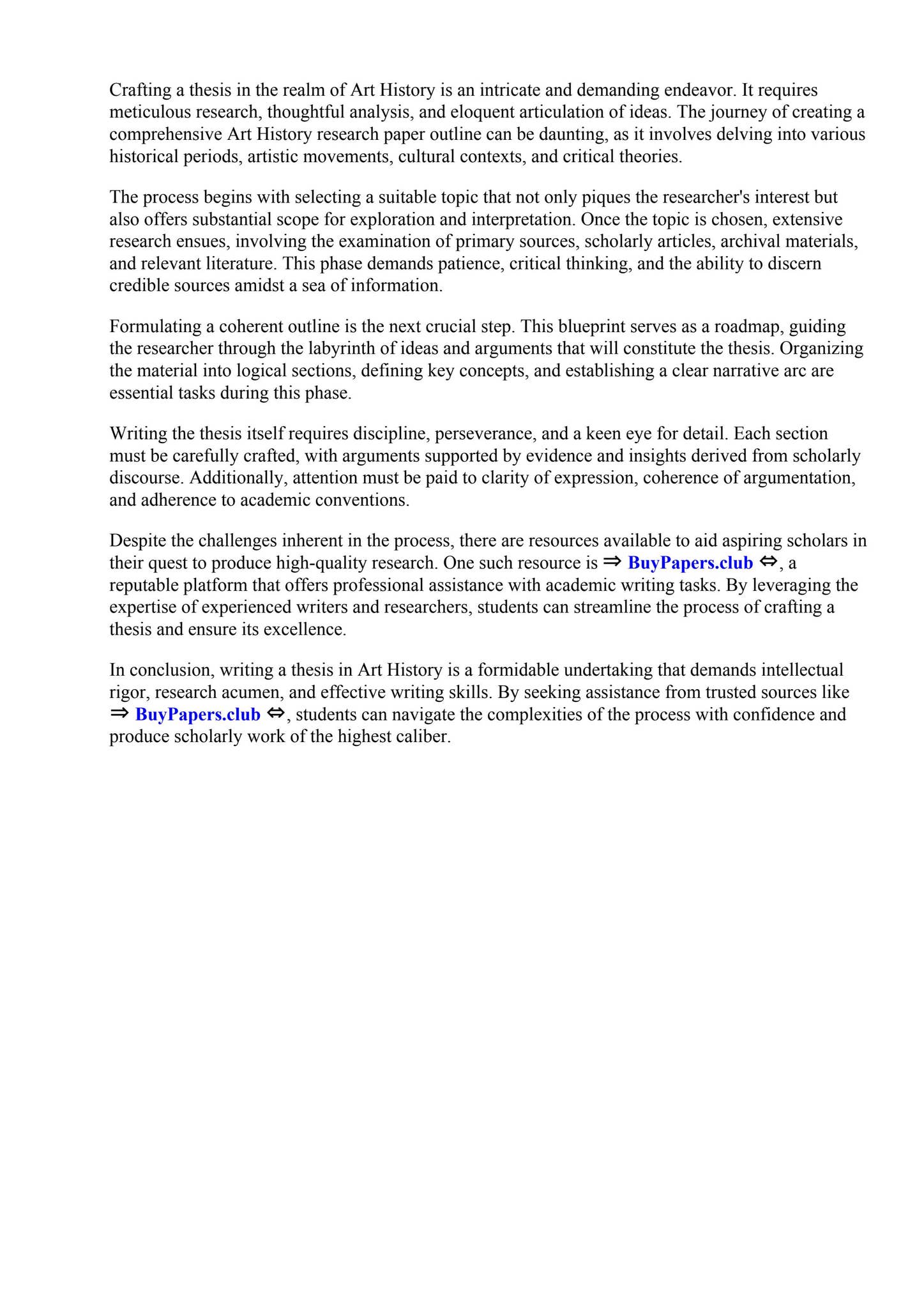 Art History Research Paper Outline by World Mission University - Issuu