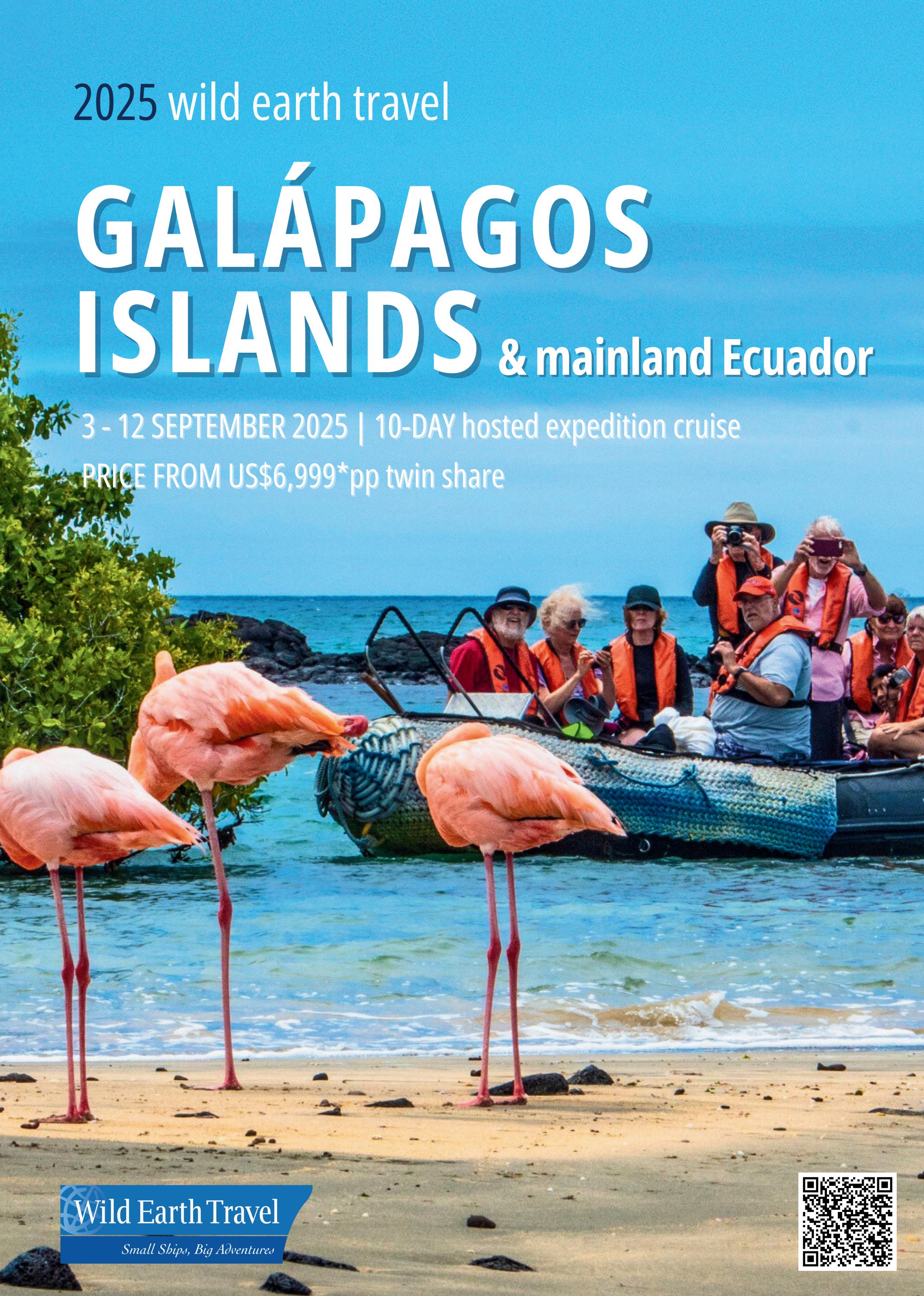Wild Earth Hosted Galapagos 2025 by Heritage Expeditions / Wild Earth ...