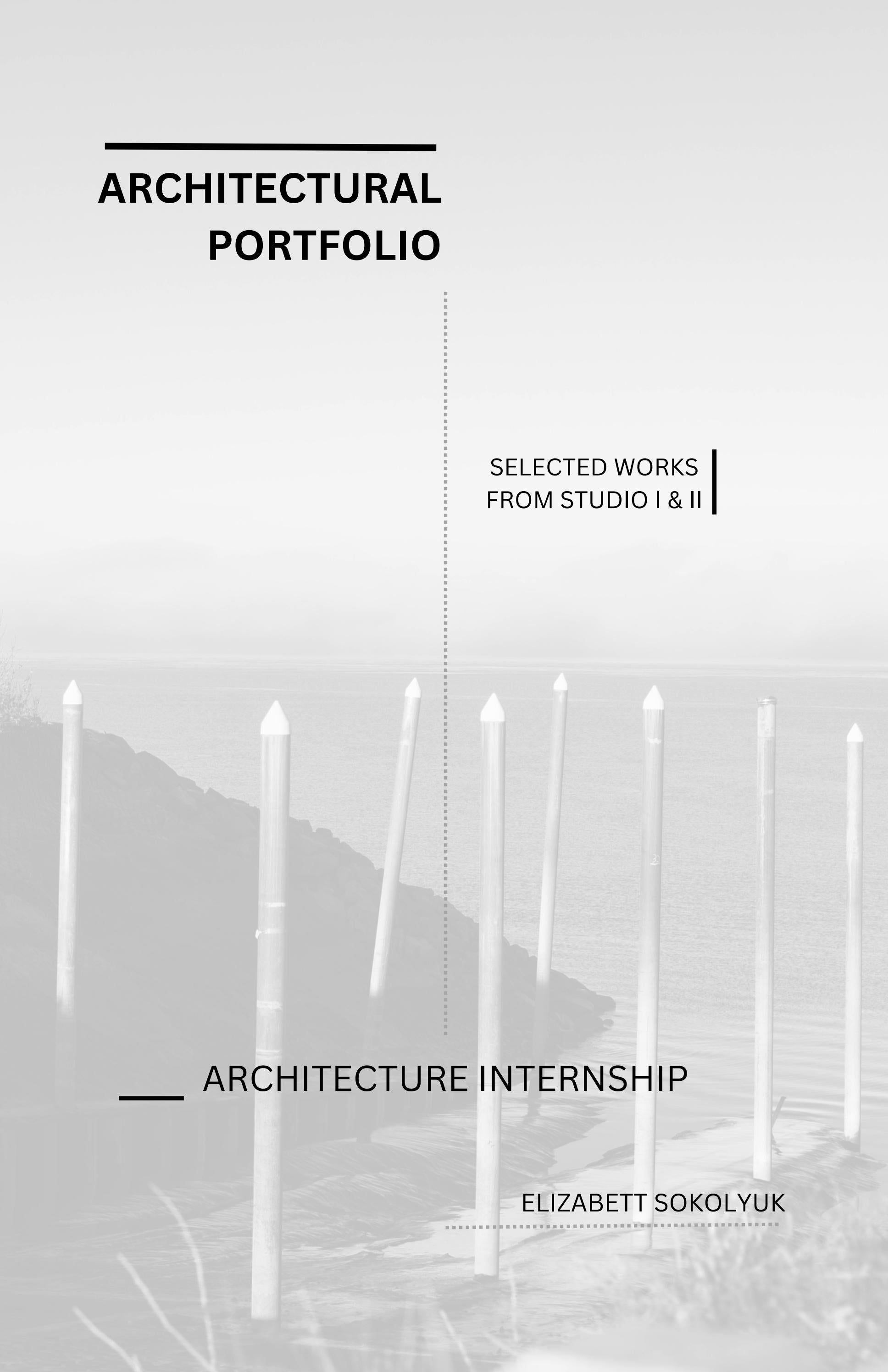 Architecture Internship Portfolio by elizavetasokolyuk - Issuu