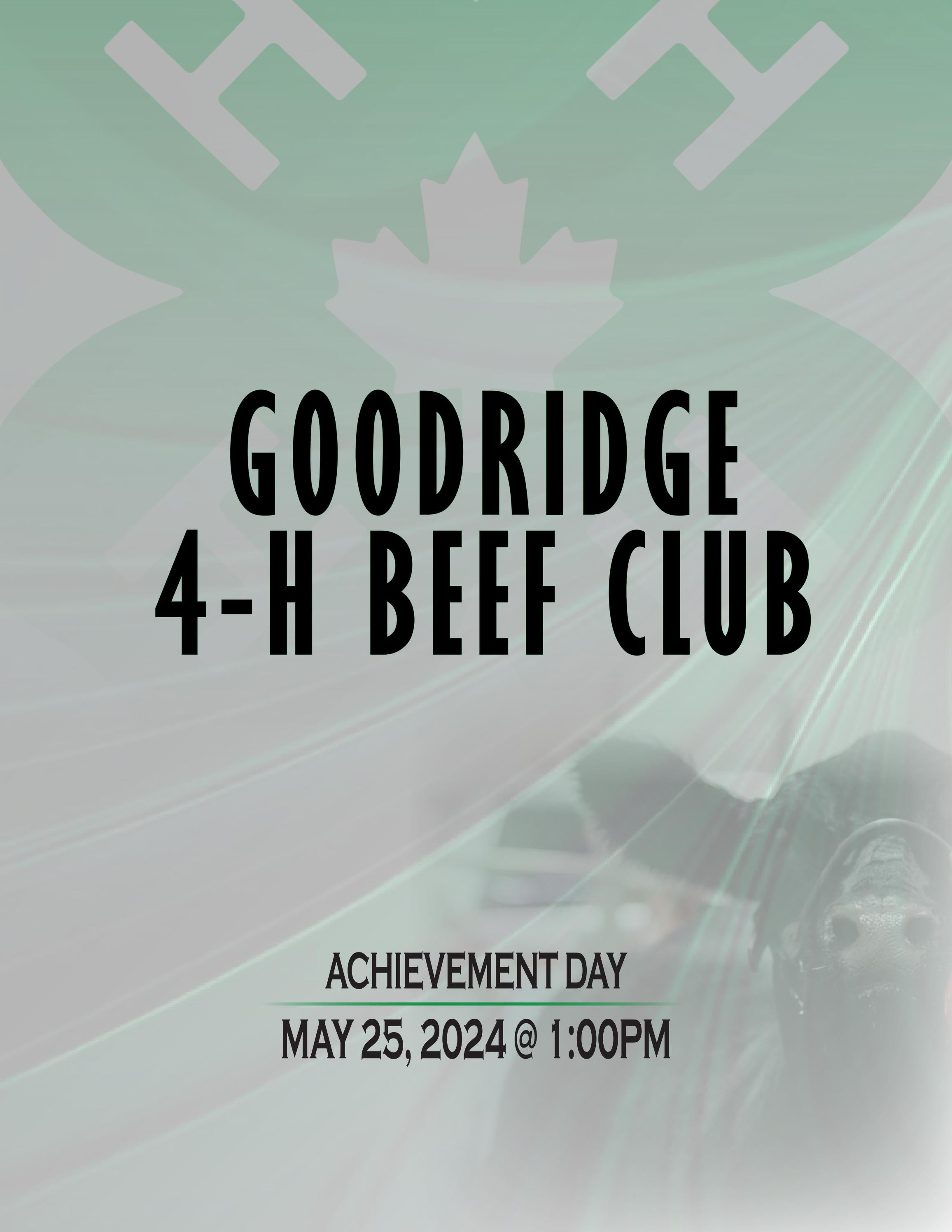 Goodridge 4-H Beef Club by K-Cow Design - Issuu