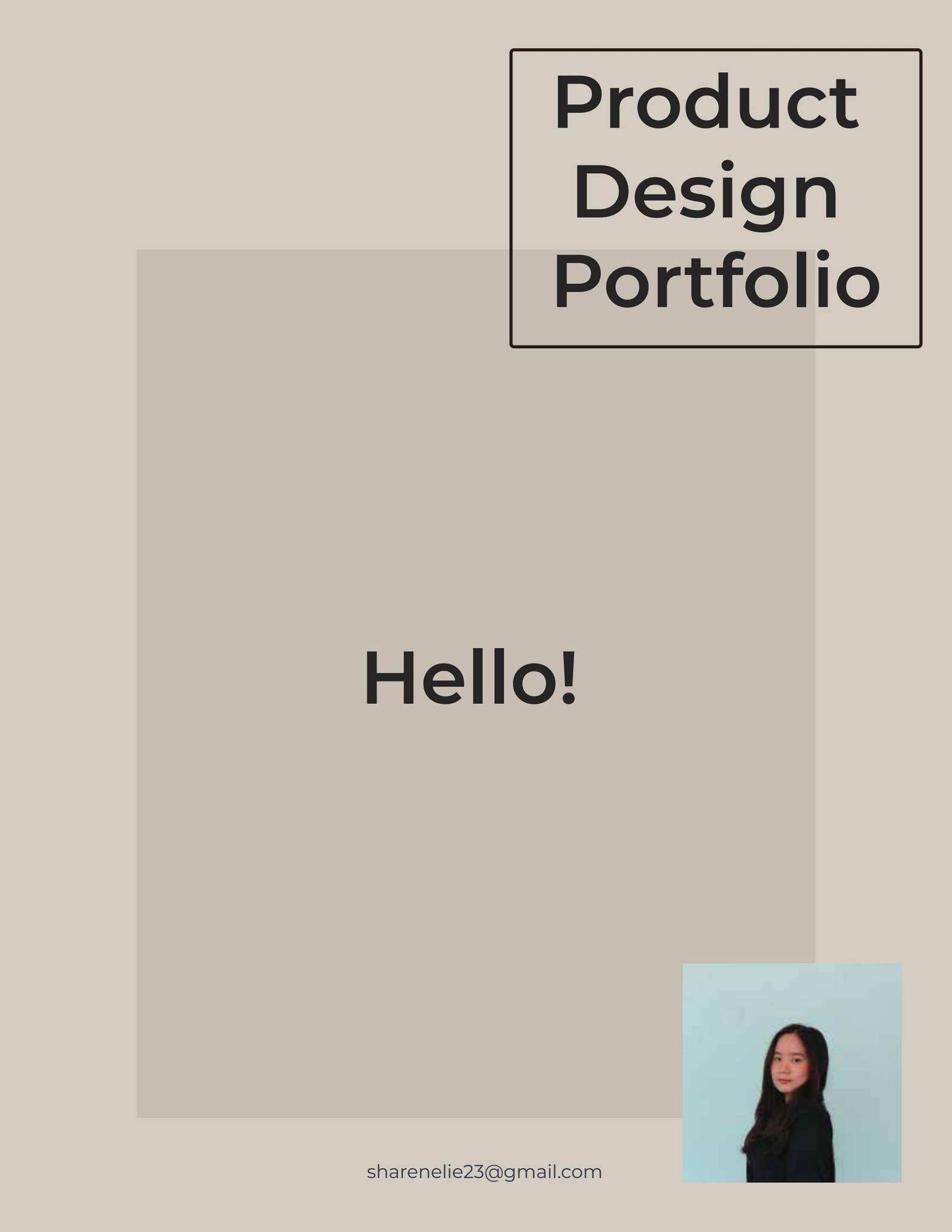 Sharene's Industrial Design Portfolio by sharenelie - Issuu