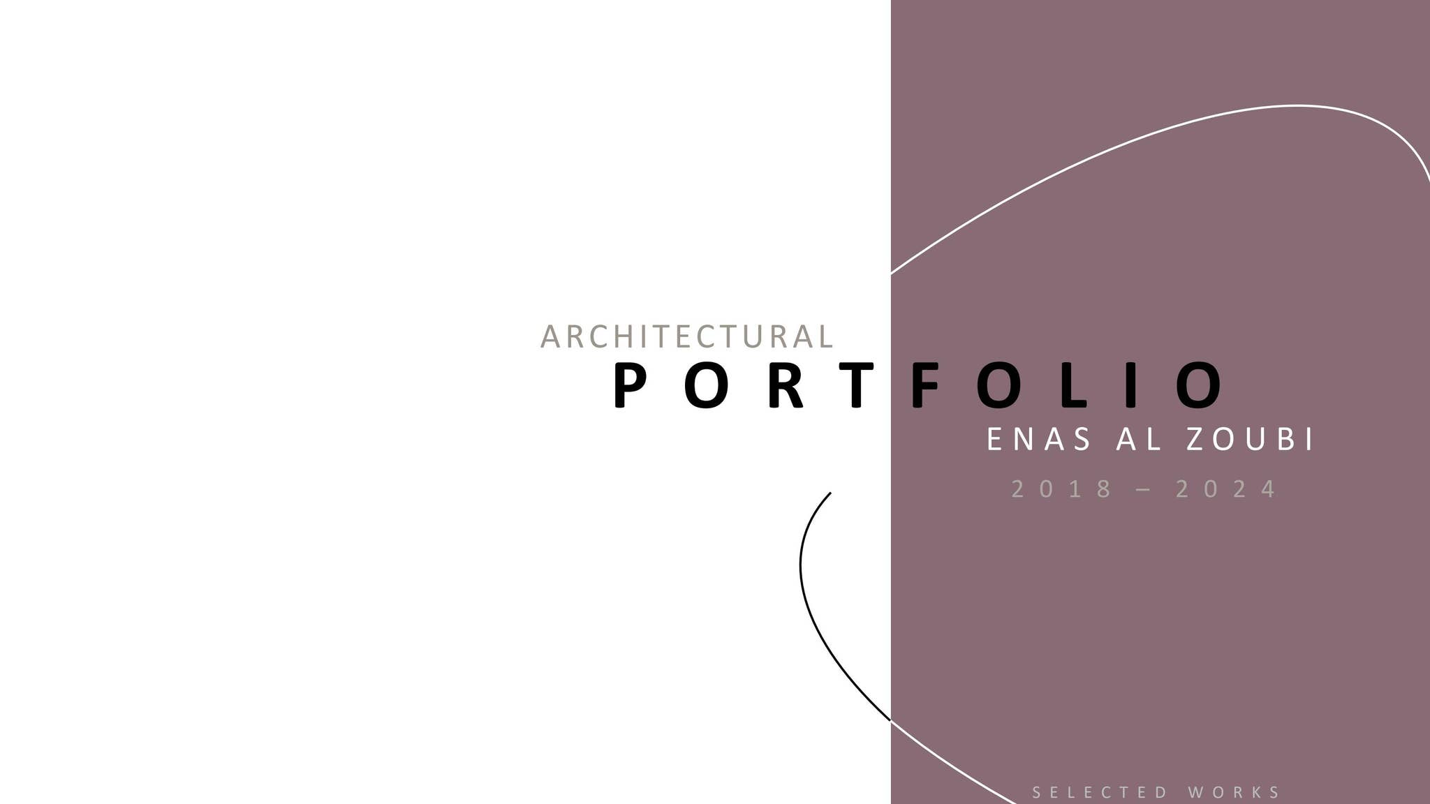 Enas Alzoubi Portfolio by Enas Alzoubi - Issuu