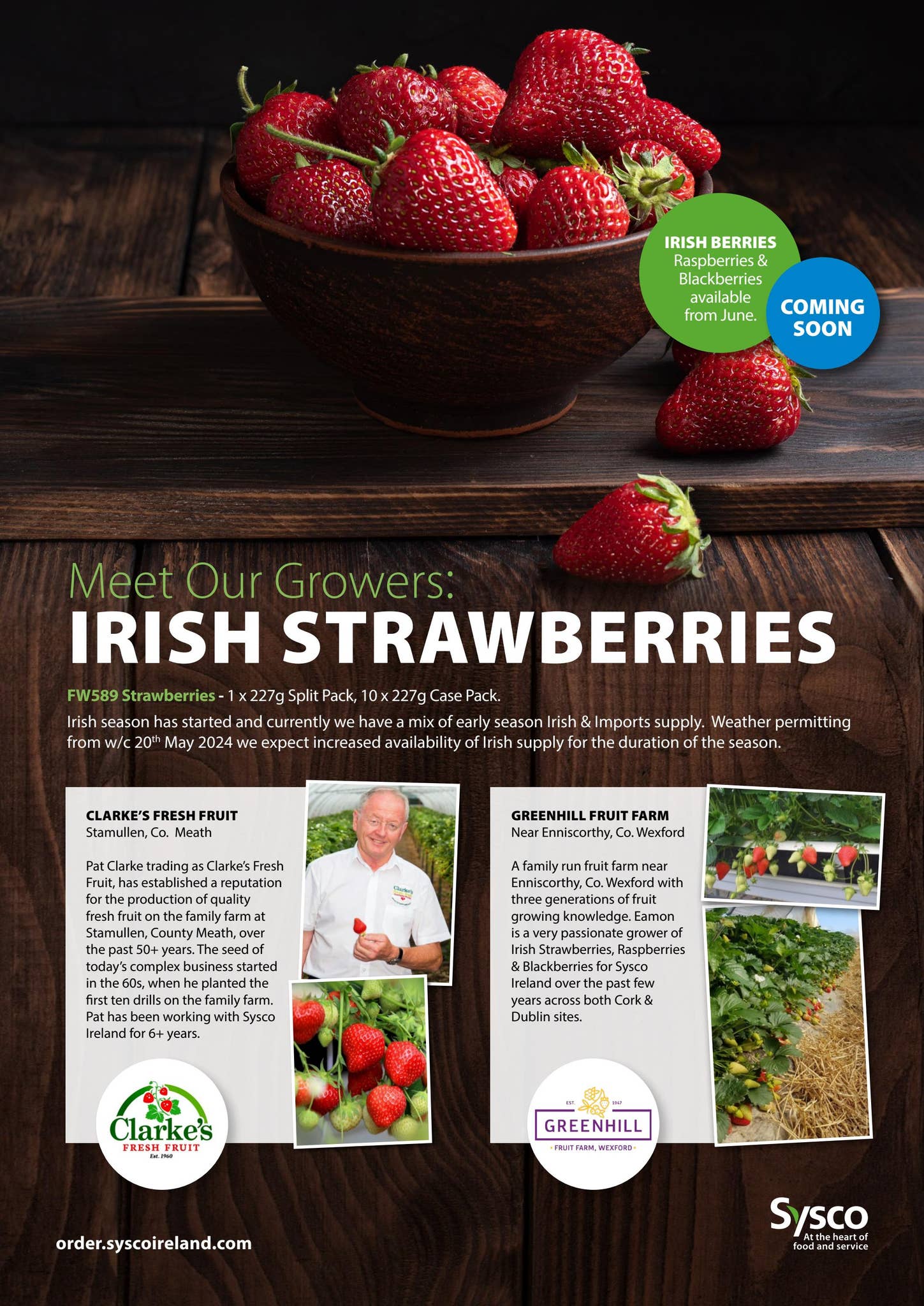 Irish Strawberries: Back in Season! by Sysco Ireland - Issuu