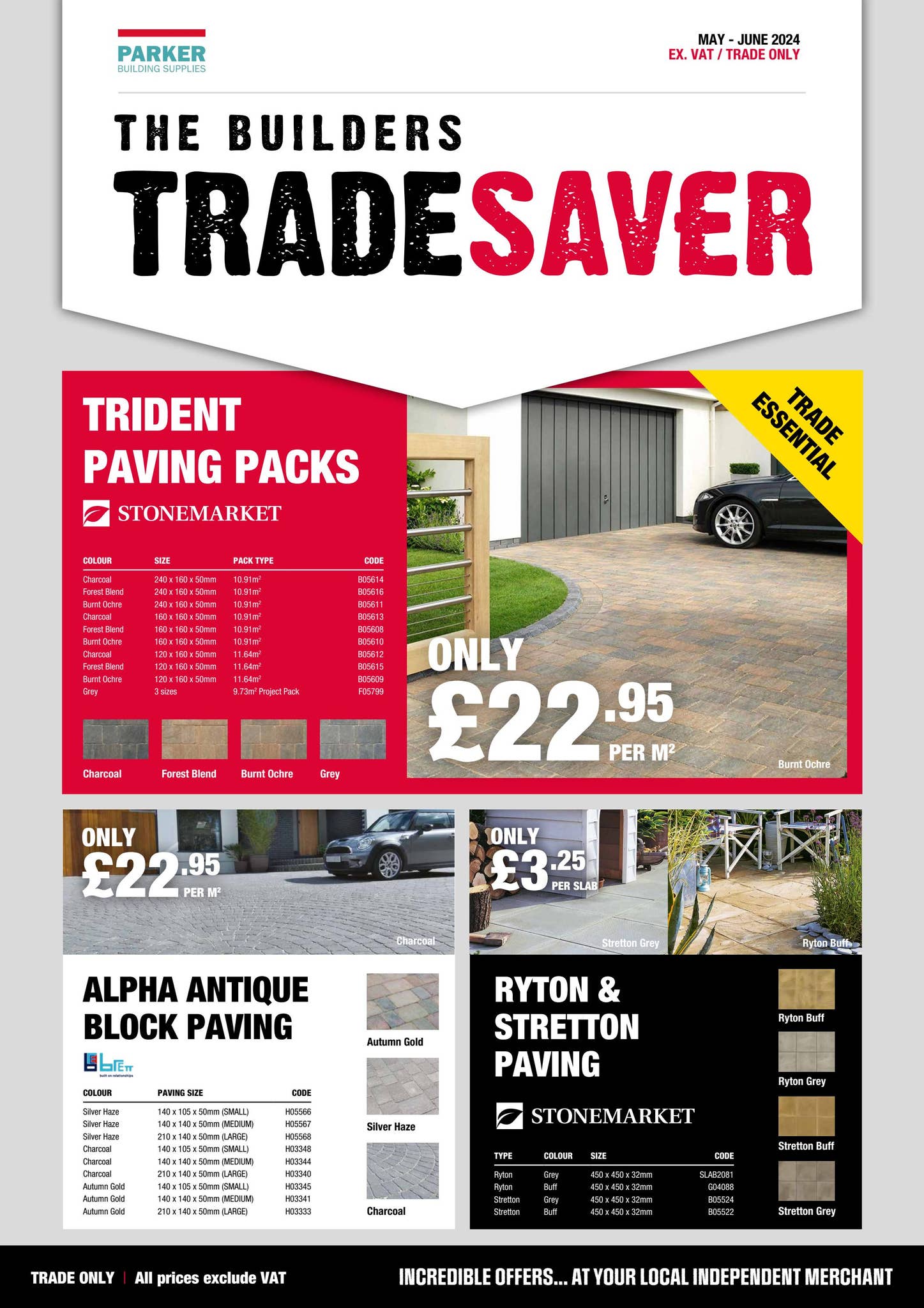 Parker Building Supplies The Builders TradeSaver Q2 2024 by IBMG - Issuu