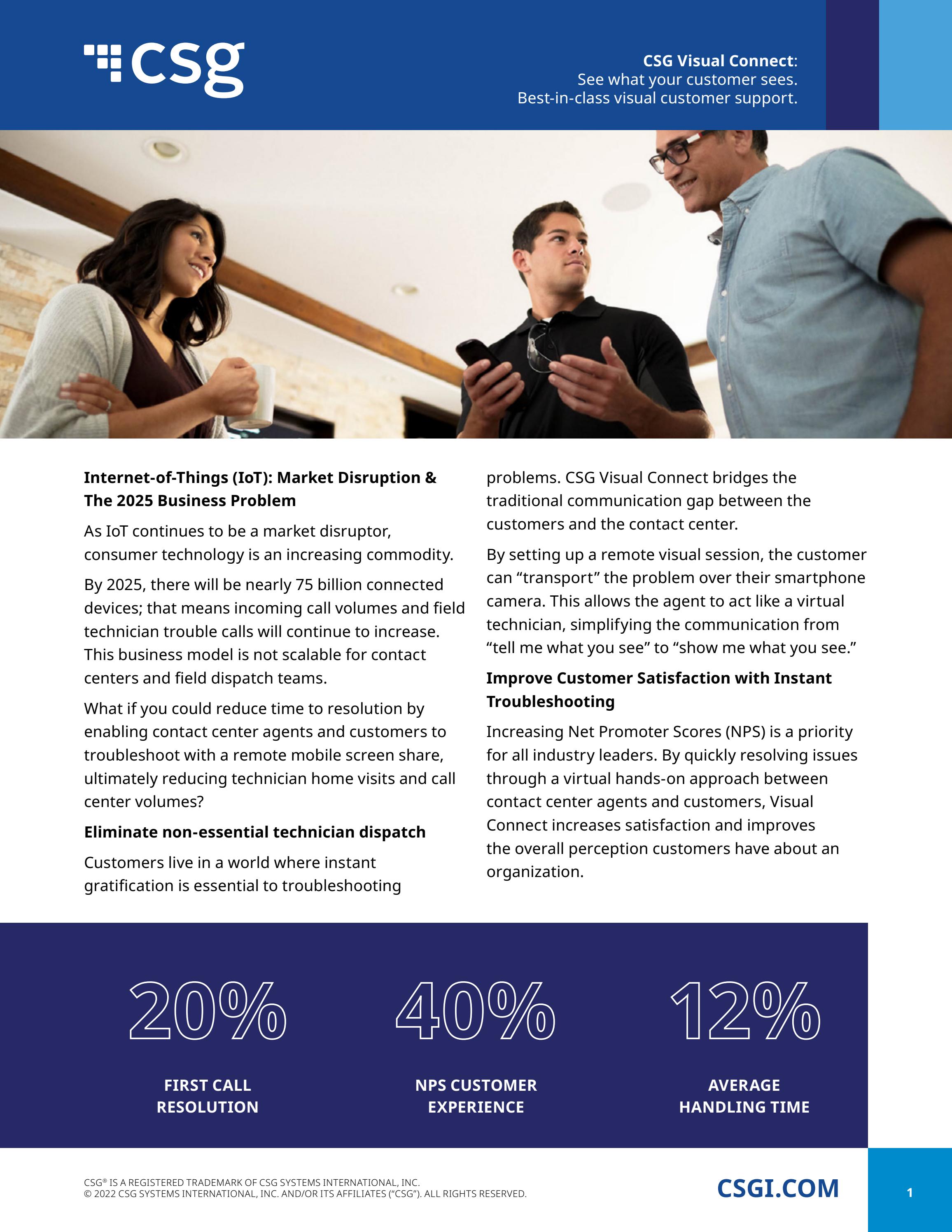 CSG Visual Connect Datasheet by CSG Systems - Issuu