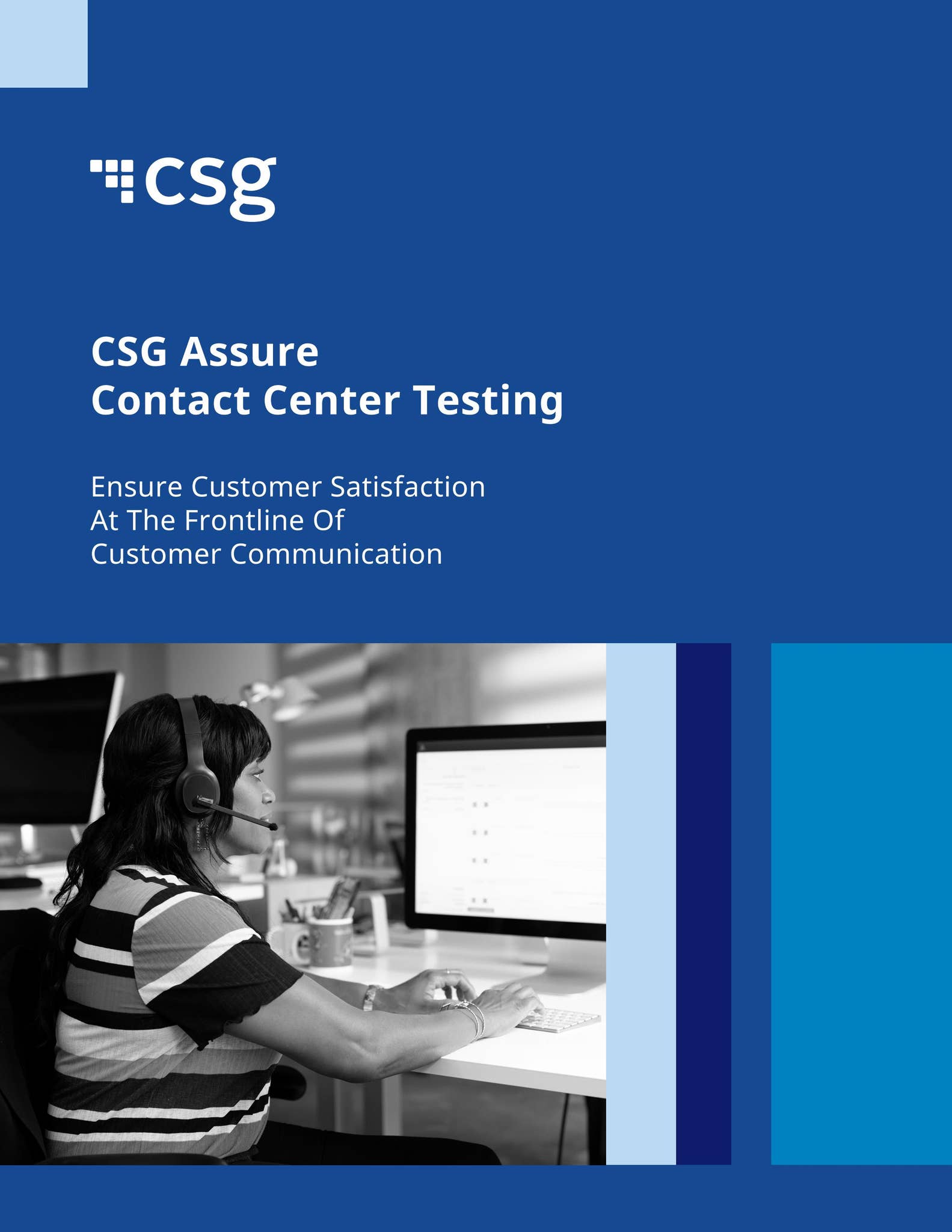 CSG Assure Contact Center Testing Datasheet by CSG Systems - Issuu