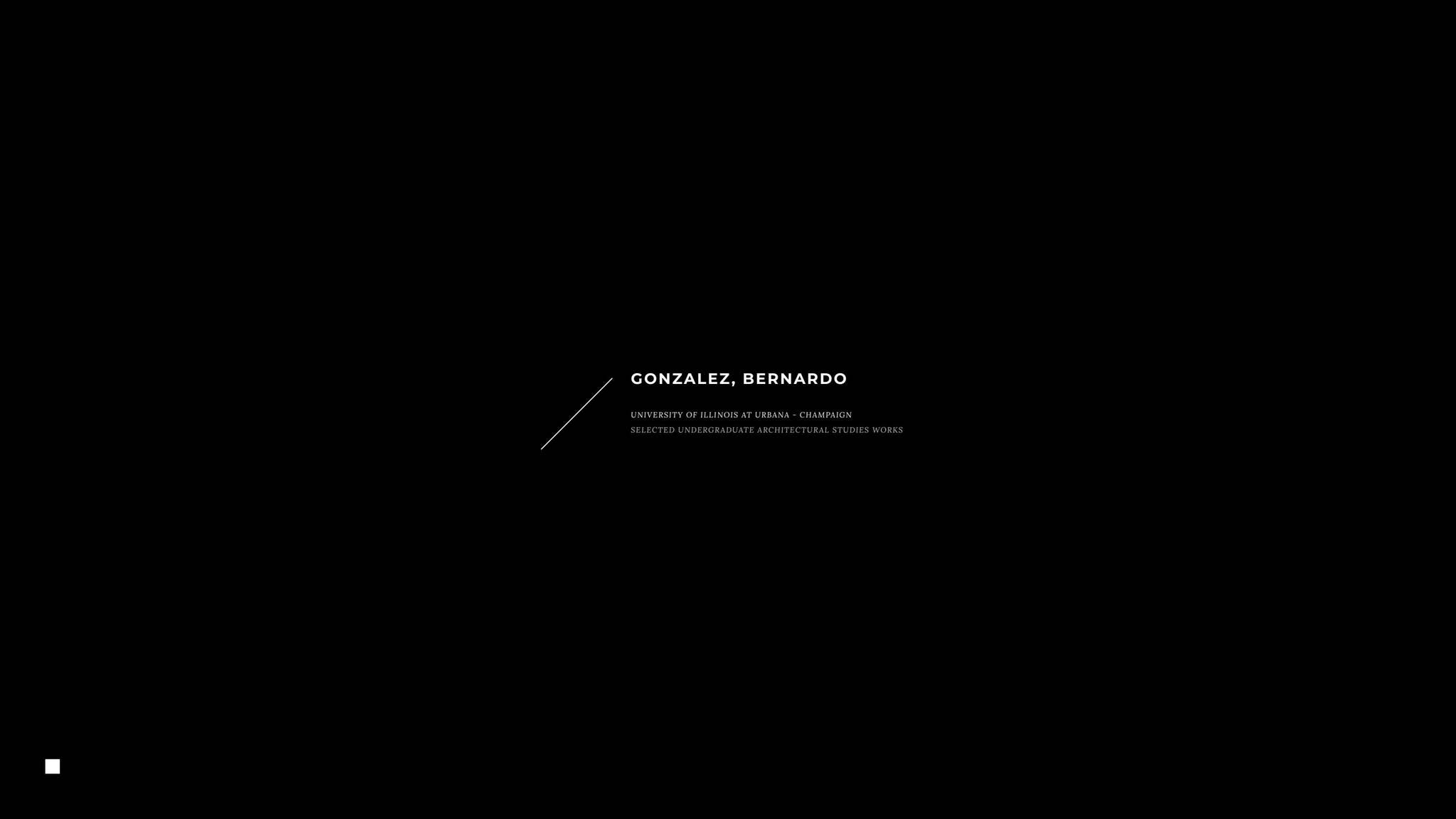 Gonzalez_Bernardo_Portfolio_I by bernardo.gonzalez - Issuu