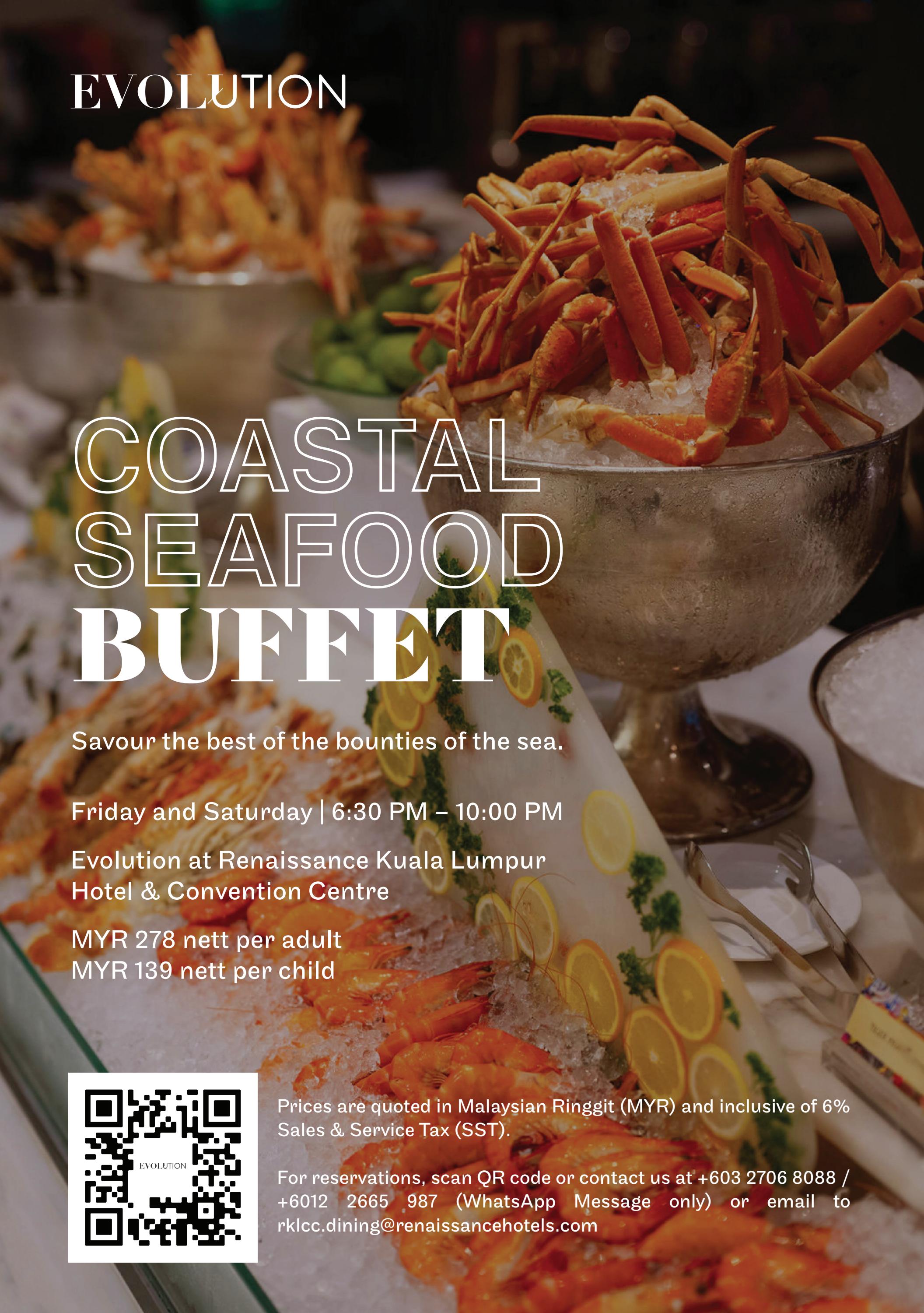 e-Brochure: Coastal Seafood Buffet at Evolution by ...