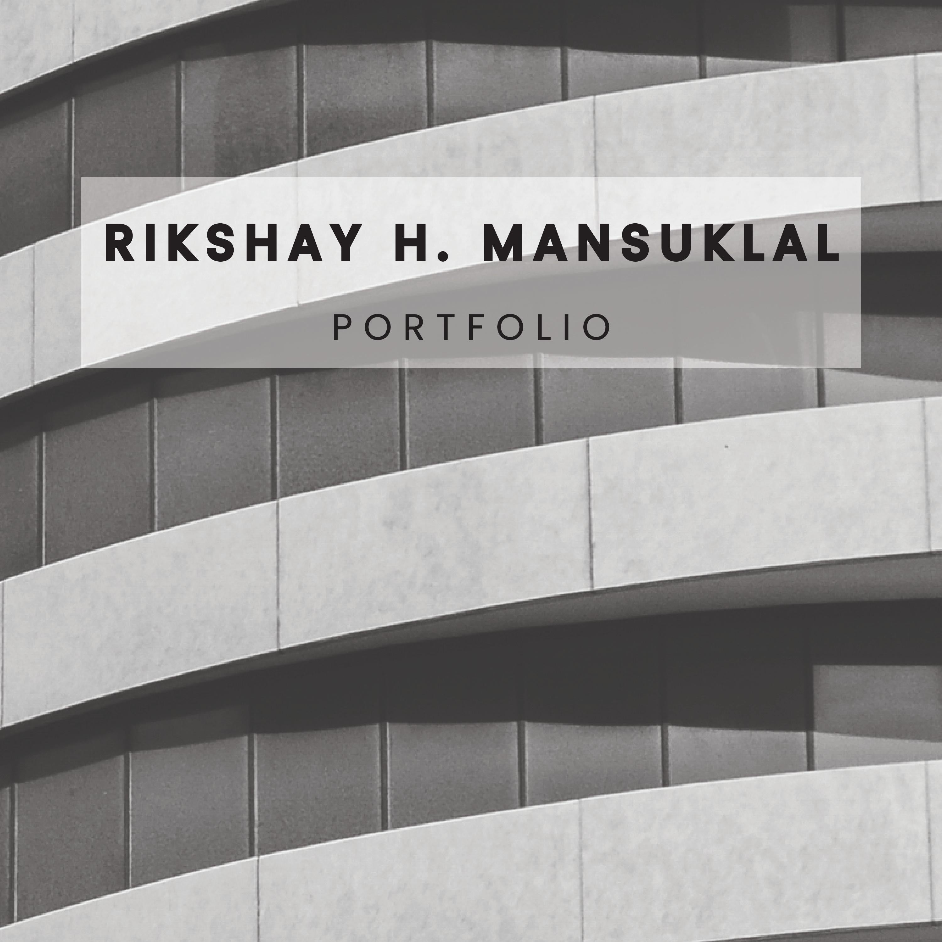 RM_Architecture Portifolio by Rikshay Mansuklal - Issuu