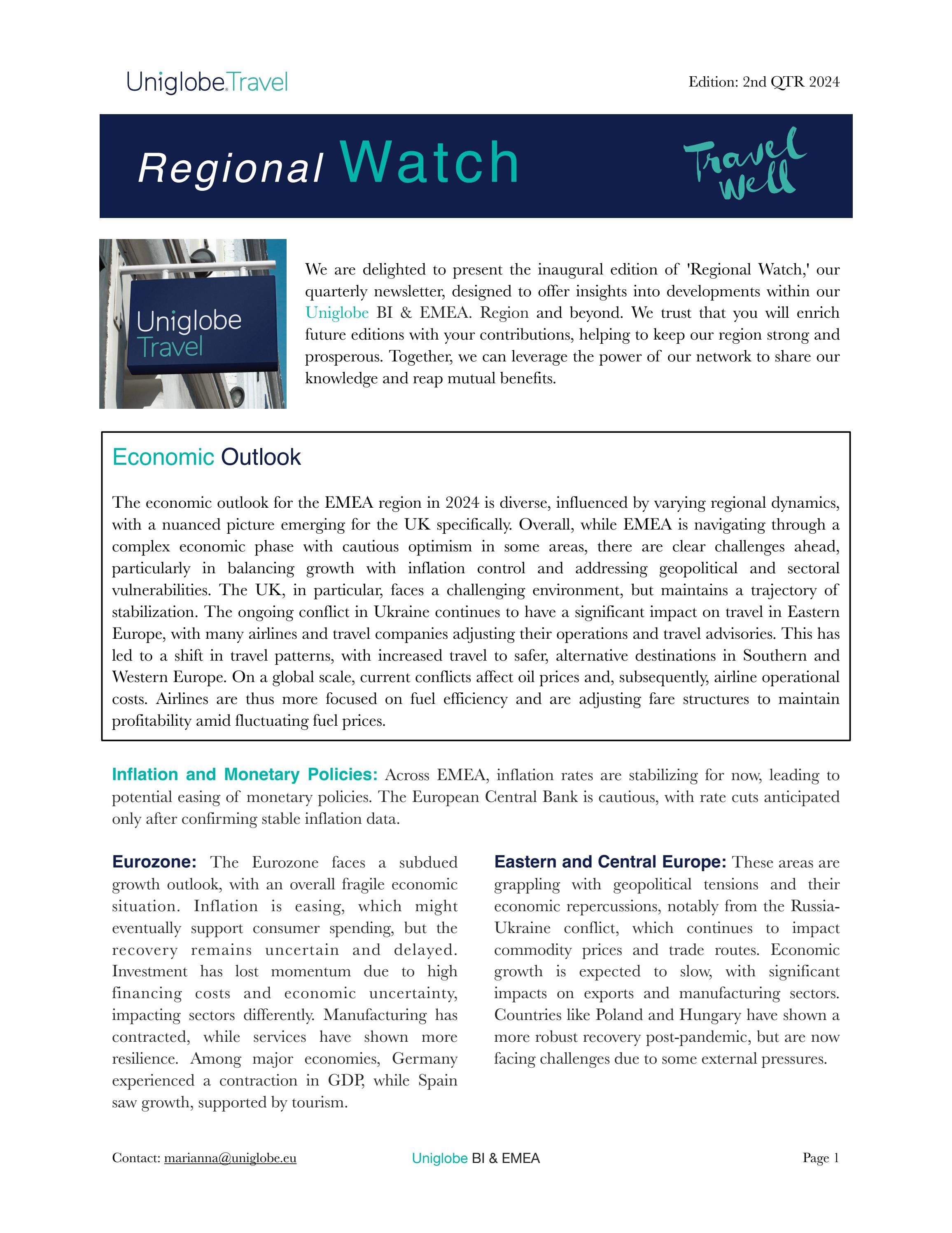 Draft Uniglobe Regional Watch by uniglobe_Travel_British_Isles - Issuu