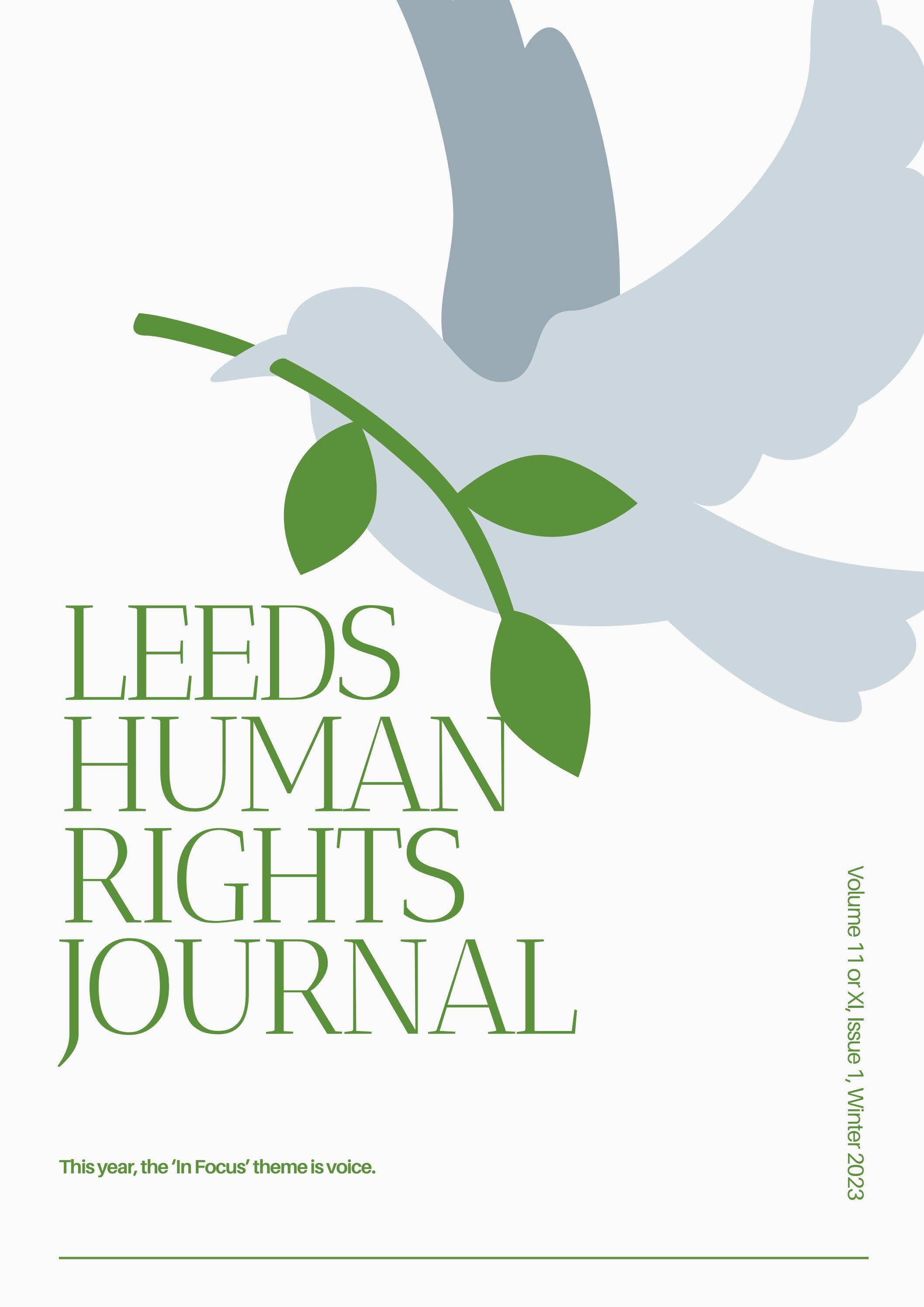 University of Leeds Human Rights Journal - Volume 11, Issue 1 by Leeds ...