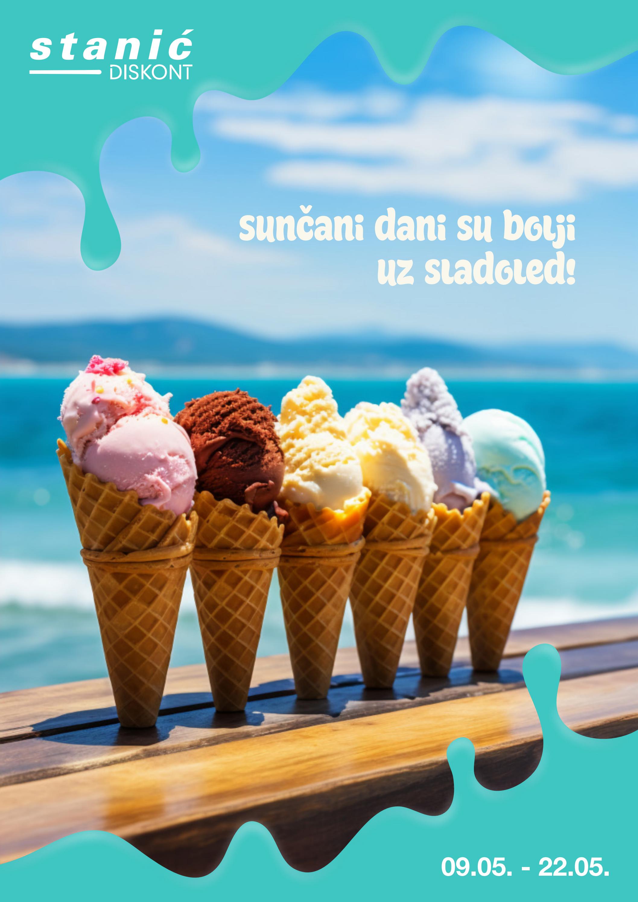 Sunčani dani su bolji uz sladoled! by Stanic_diskont - Issuu