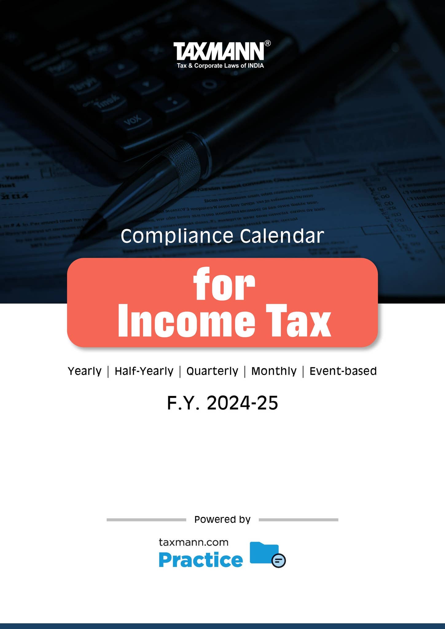 Taxmann's Income Tax Compliance Calendar for F.Y. 2024-25 by Taxmann ...
