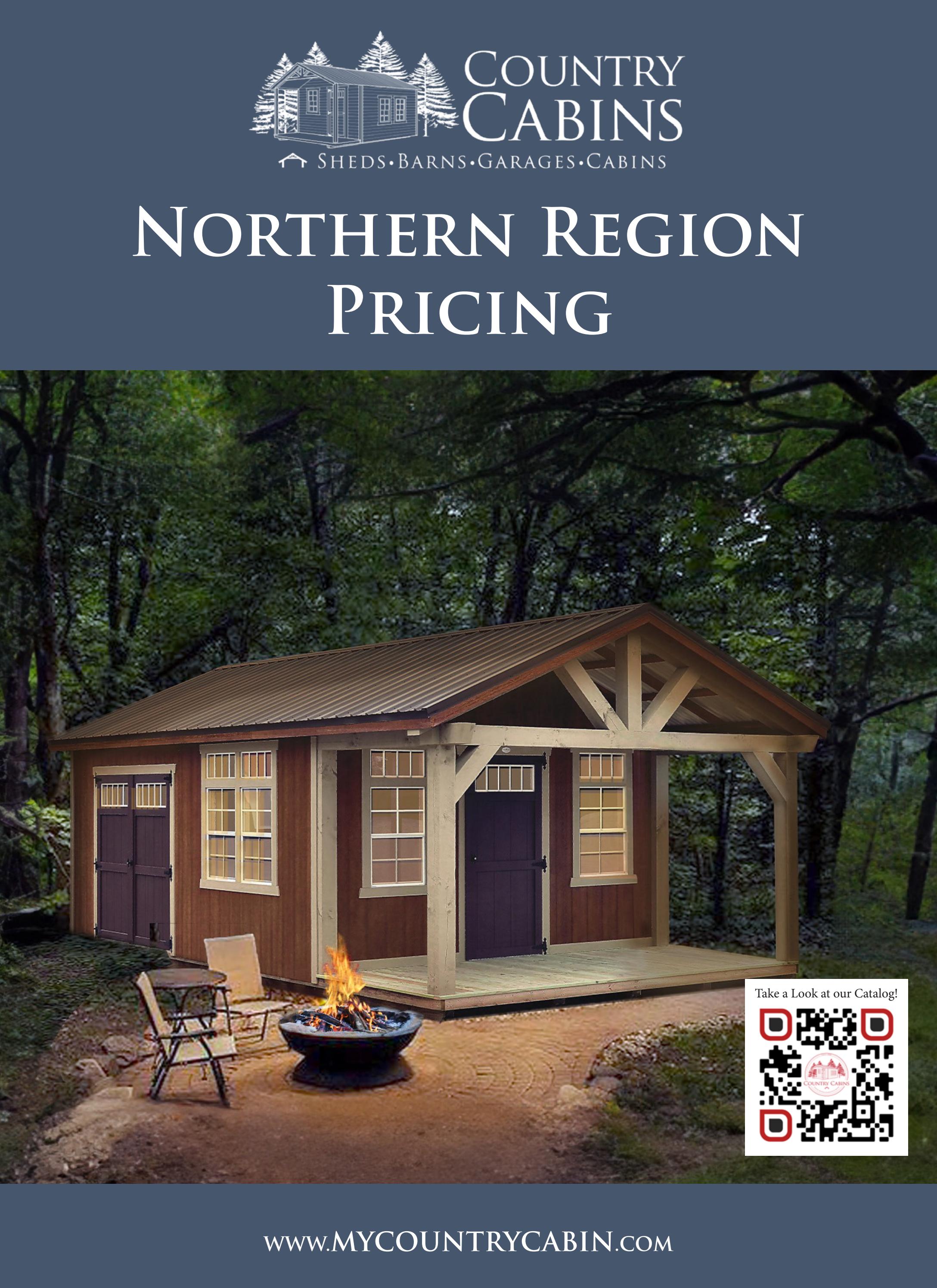 Country Cabins Northern Pricing Pamphlet by mycountrycabin - Issuu