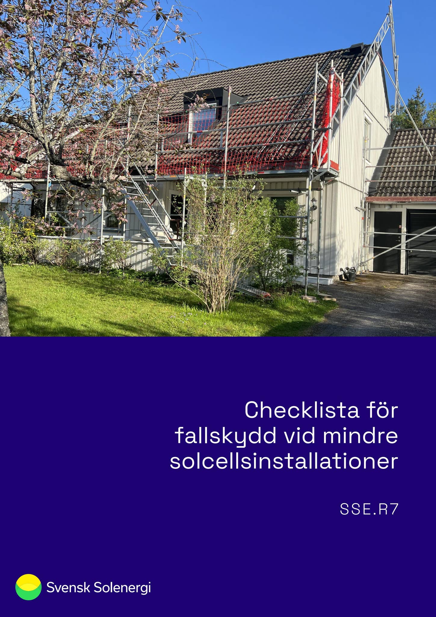 Checklista för fallskydd vid mindre solcellsinstallationer by ...