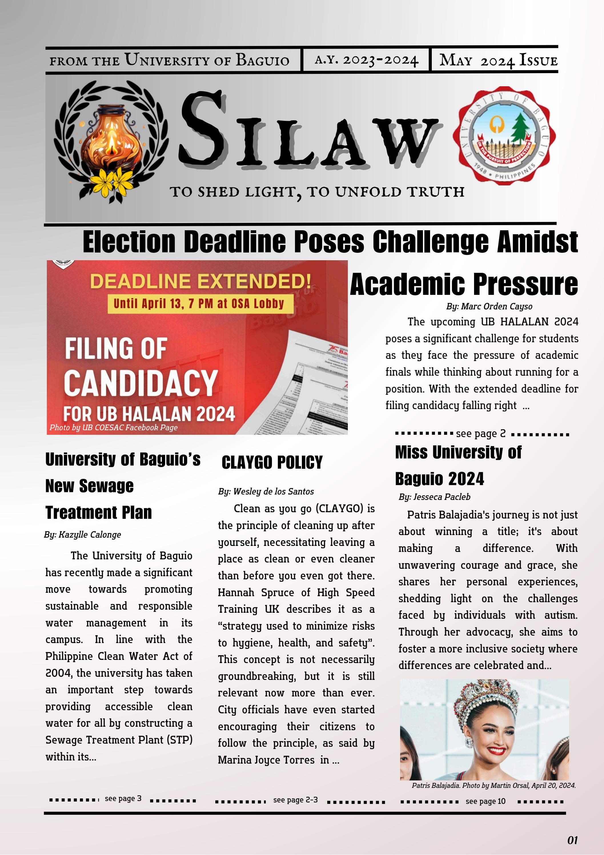 SILAW - To Shed Light, To Unfold Truth by KAZYLLE CALONGE - Issuu