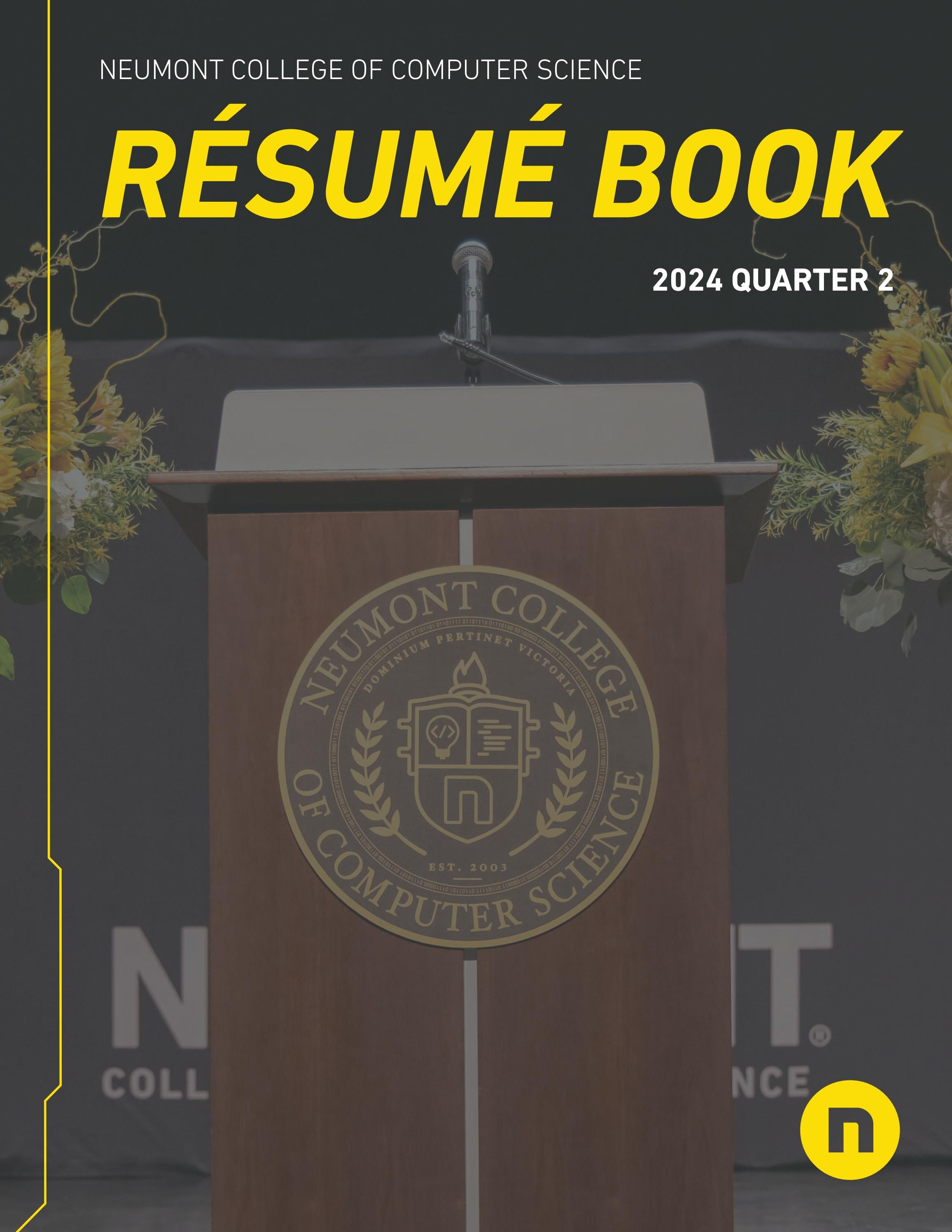 Resume Book 2024 Q2 by Neumont College of Computer Science - Issuu