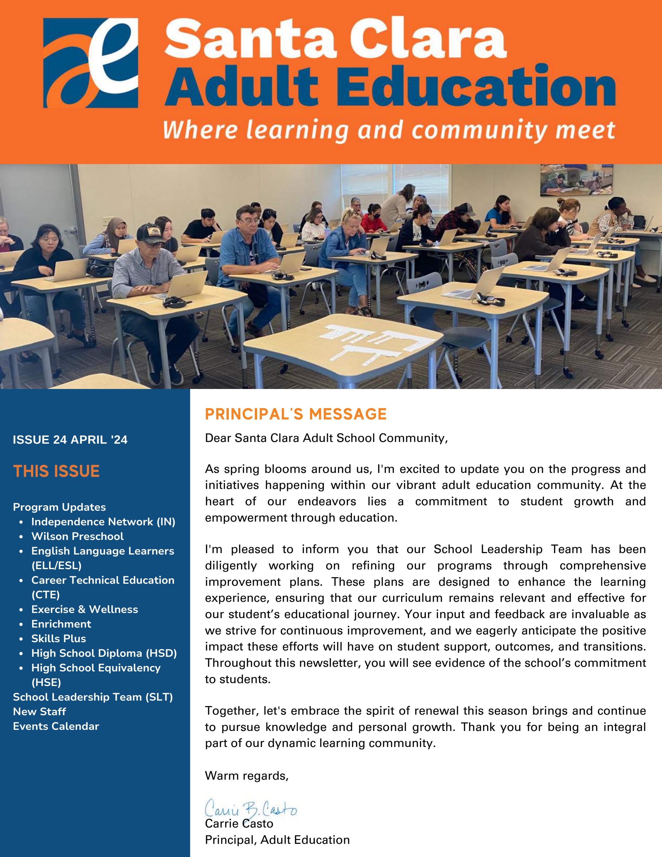SCAE April 2024 Newsletter by Akkedis Digital - Issuu