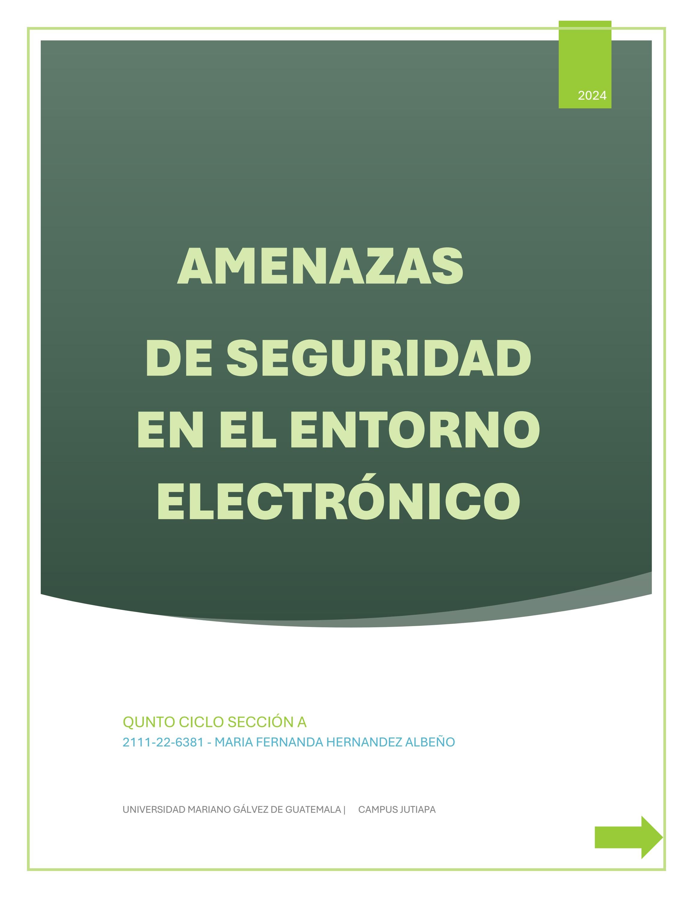 Amenazas de Seguridad en el Entorno de Comercio Electrónico by Fernanda ...