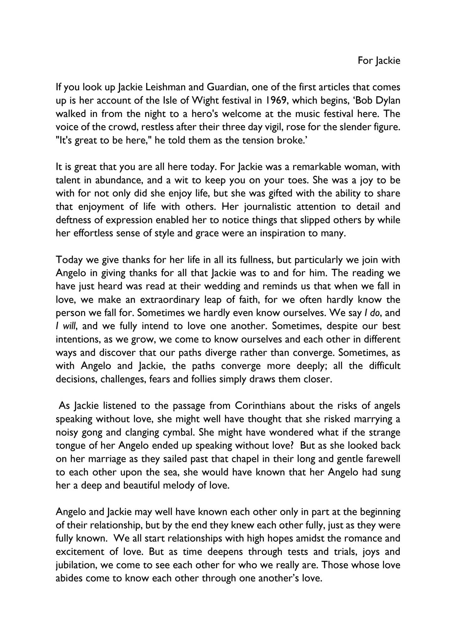 Address for Jackie by Angelo Economou - Issuu