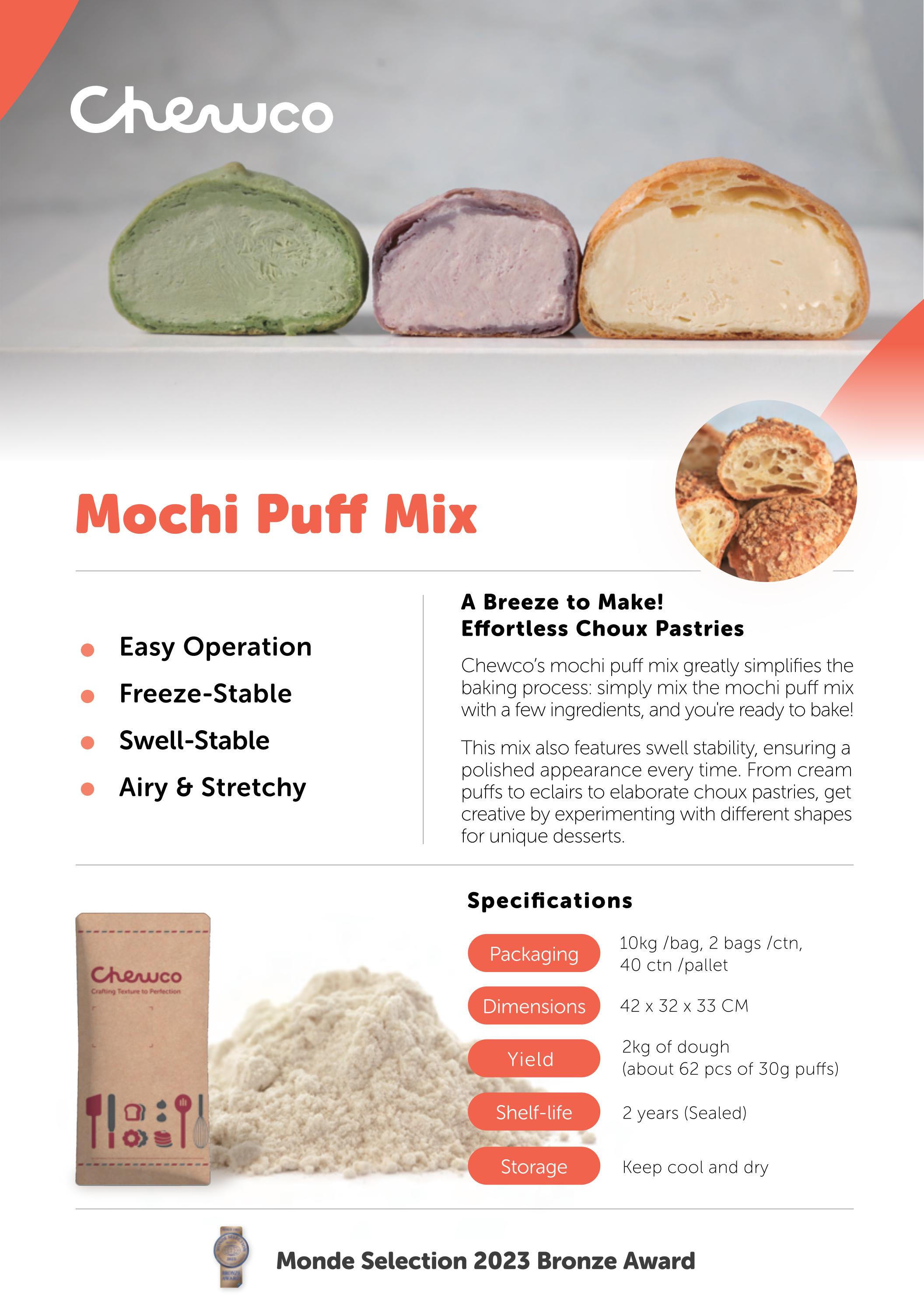Chewco Mochi Puff Mix by texturemaker - Issuu