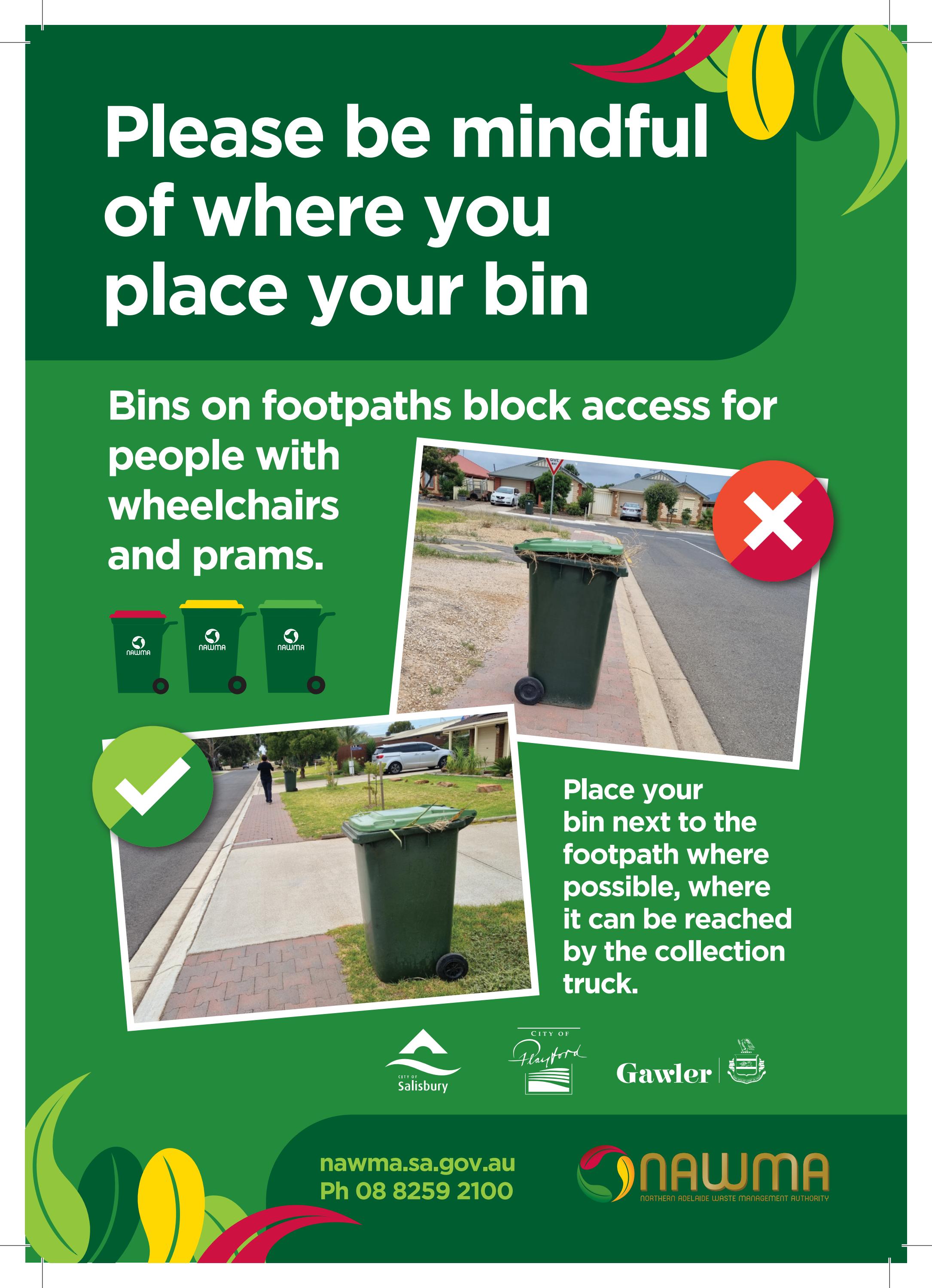 Keep your footpath clear _ NAWMA by Playford - Issuu
