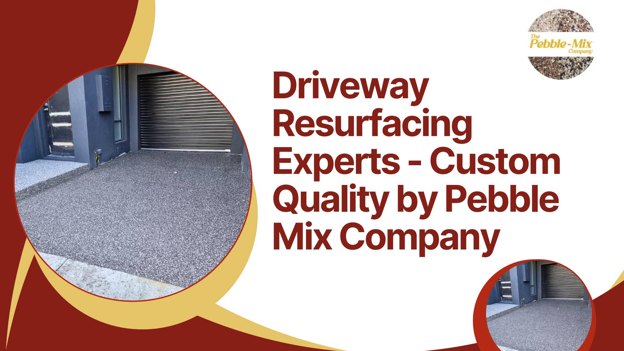 Driveway Resurfacing Experts - Custom Quality by Pebble Mix Company by ...
