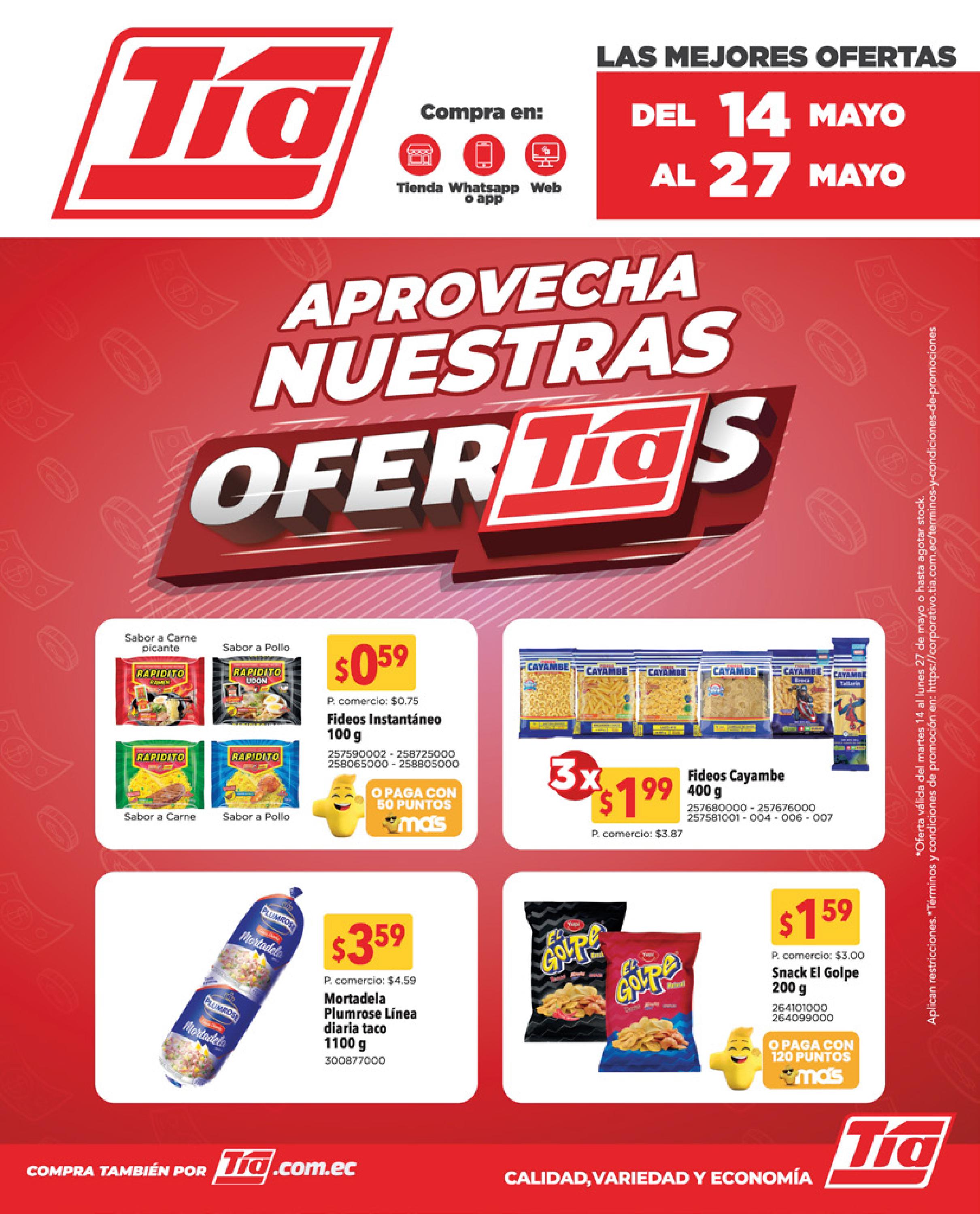 APROVECHA NUESTRAS OFERTÍAS by Almacenes Tía - Issuu