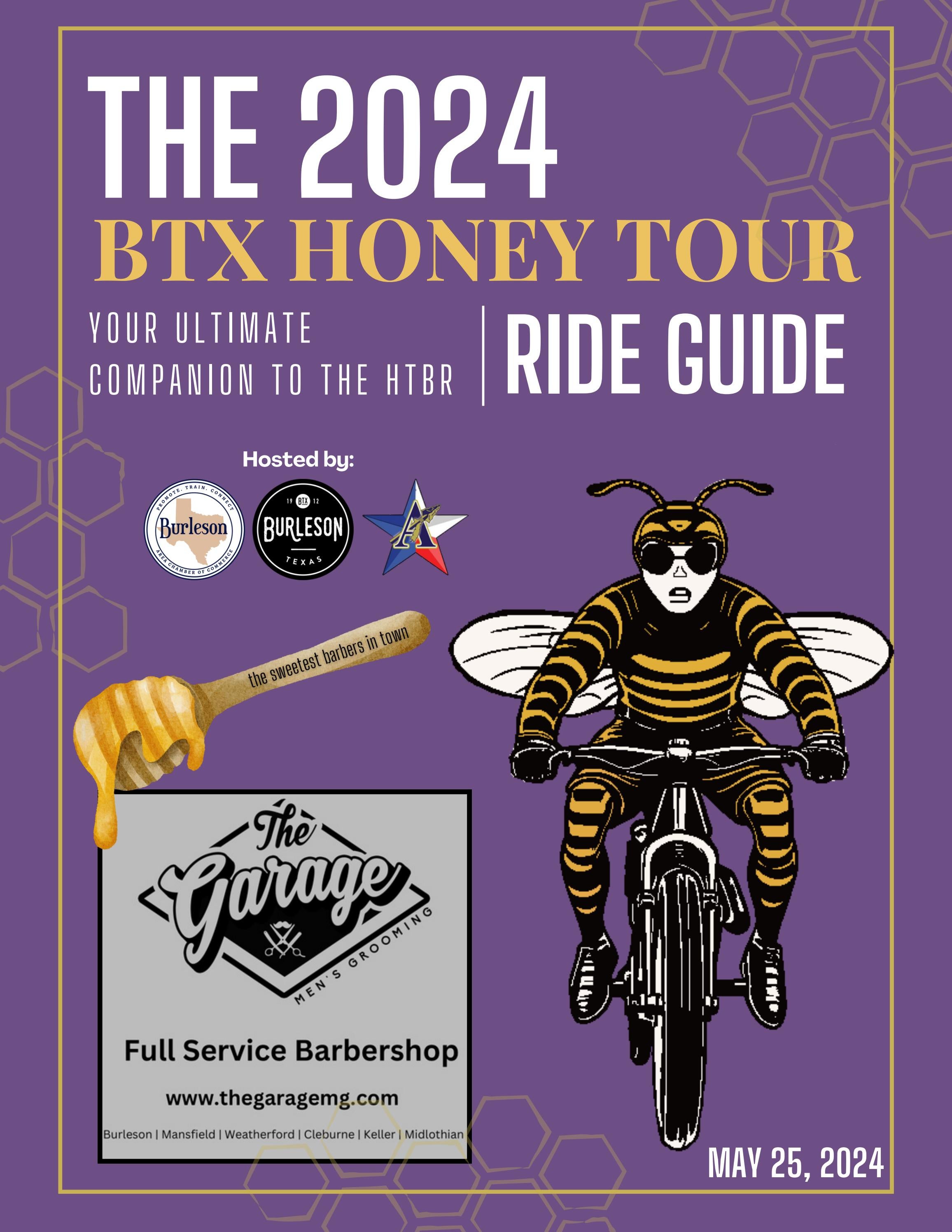 2024 Honey Tour Bike Ride Guide by Burleson Area Chamber of Commerce ...