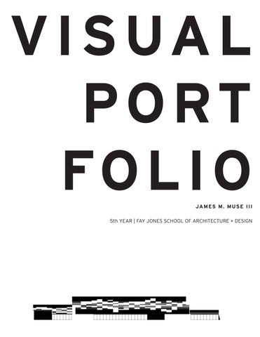 Portfolio | James M. Muse III by jmuseportfolio - Issuu