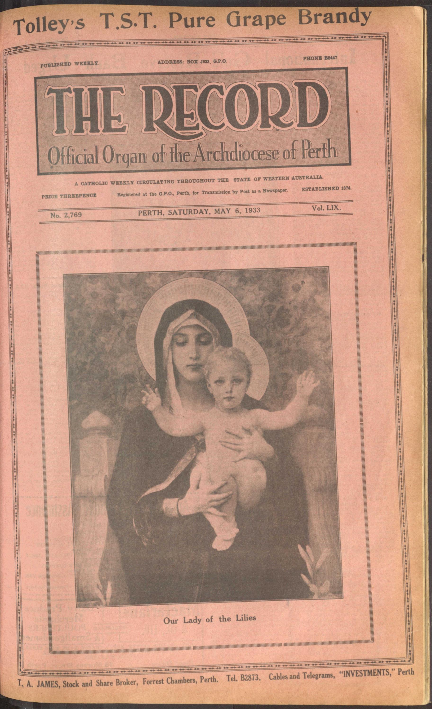 The Record Newspaper 06 May 1933 by The Record - Issuu