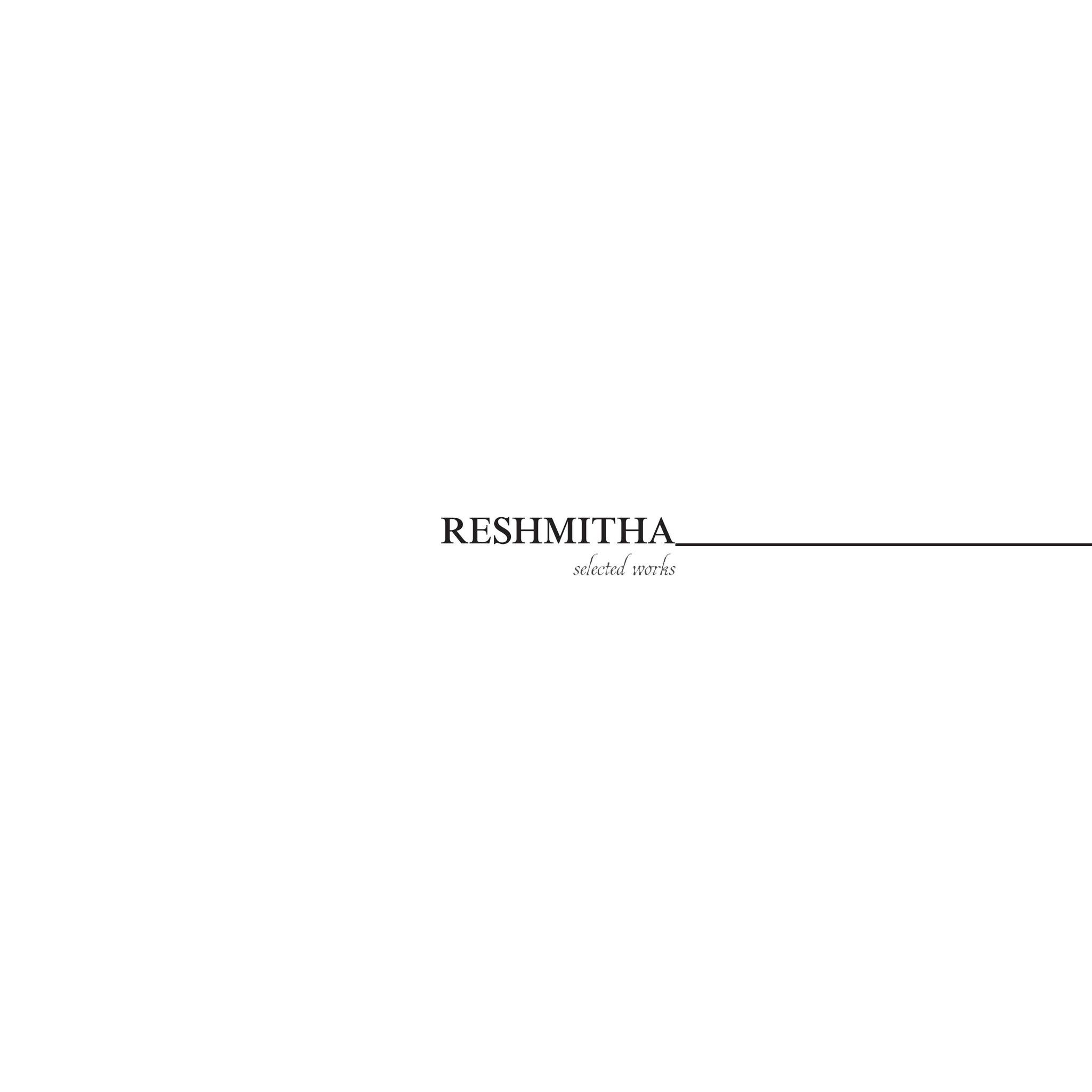 RESHMITHA R by Resh Ramanathan - Issuu