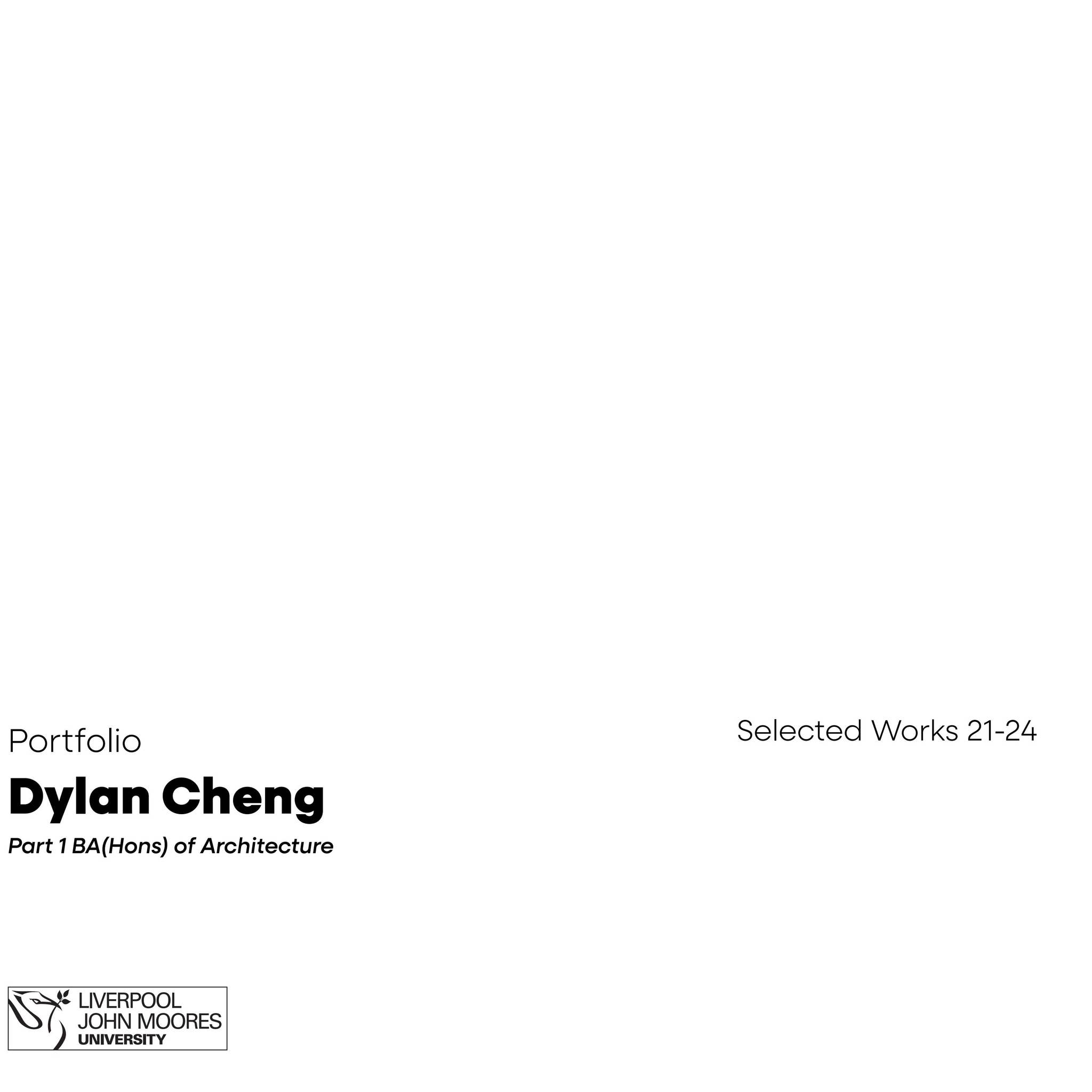 Cheng, Dylan by Architecture@LJMU - Issuu