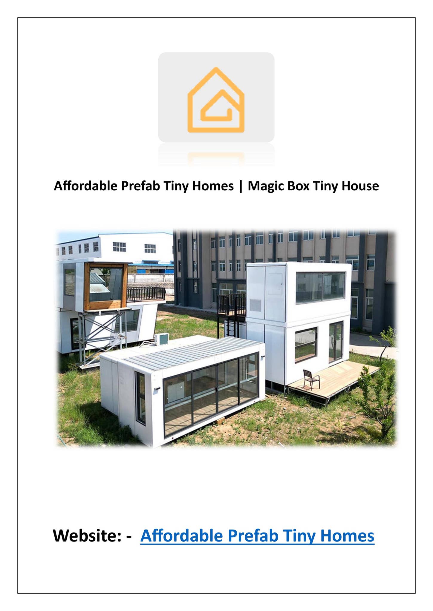Affordable Prefab Tiny Homes | Magic Box Tiny House by The Magic Box ...