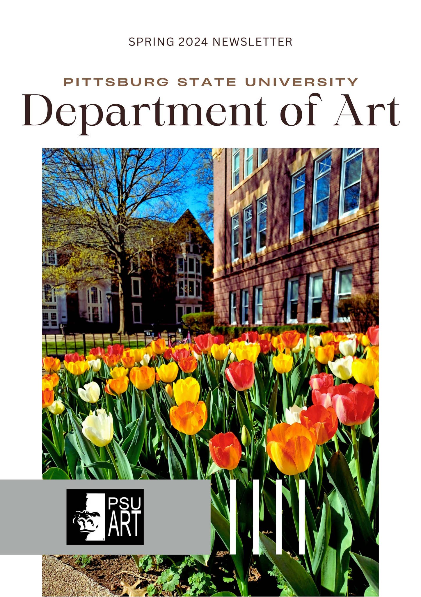 2024 Spring Newsletter by pittstateart - Issuu