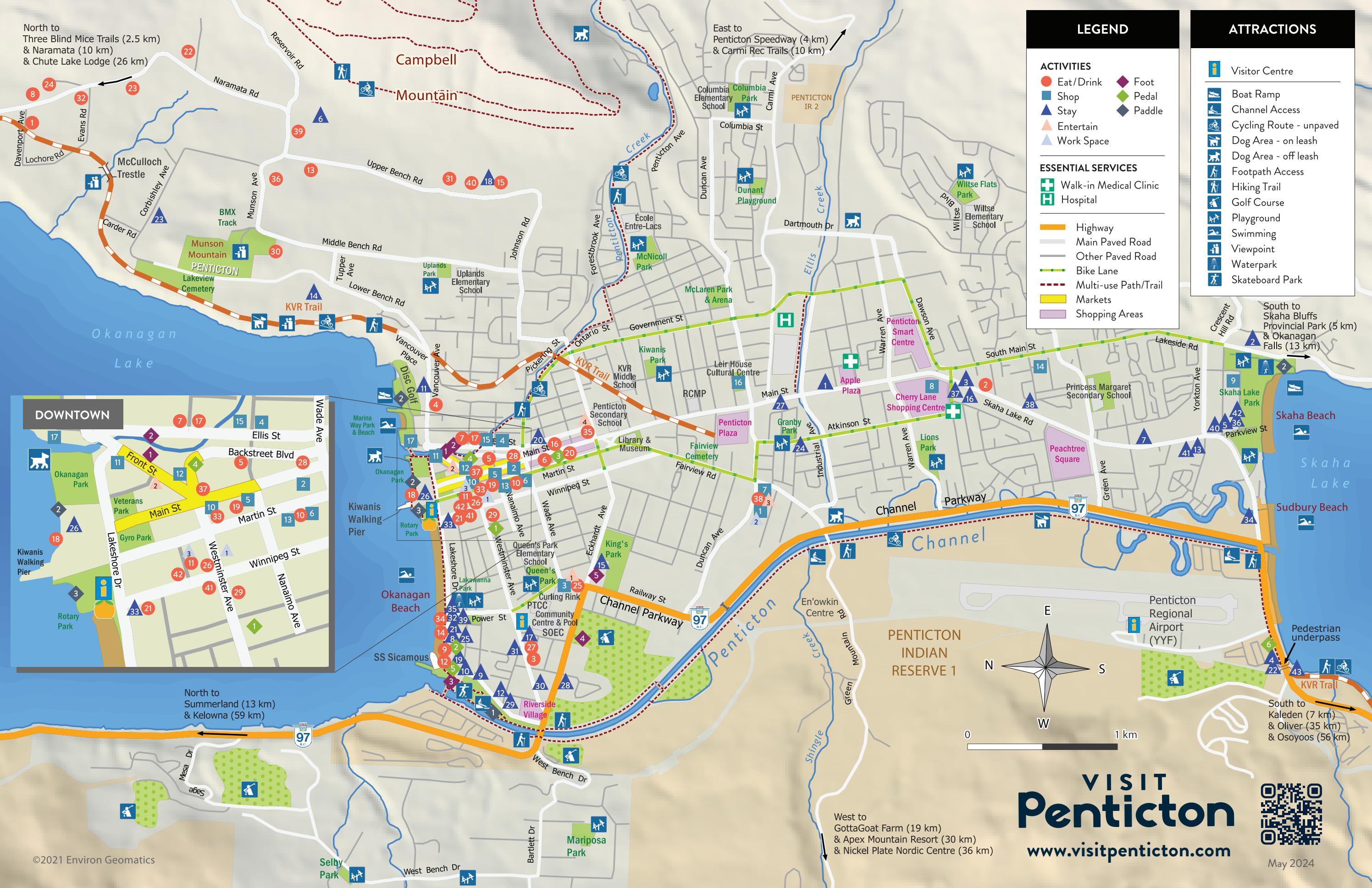 2024 Visit Penticton Map by Visit Penticton - Issuu
