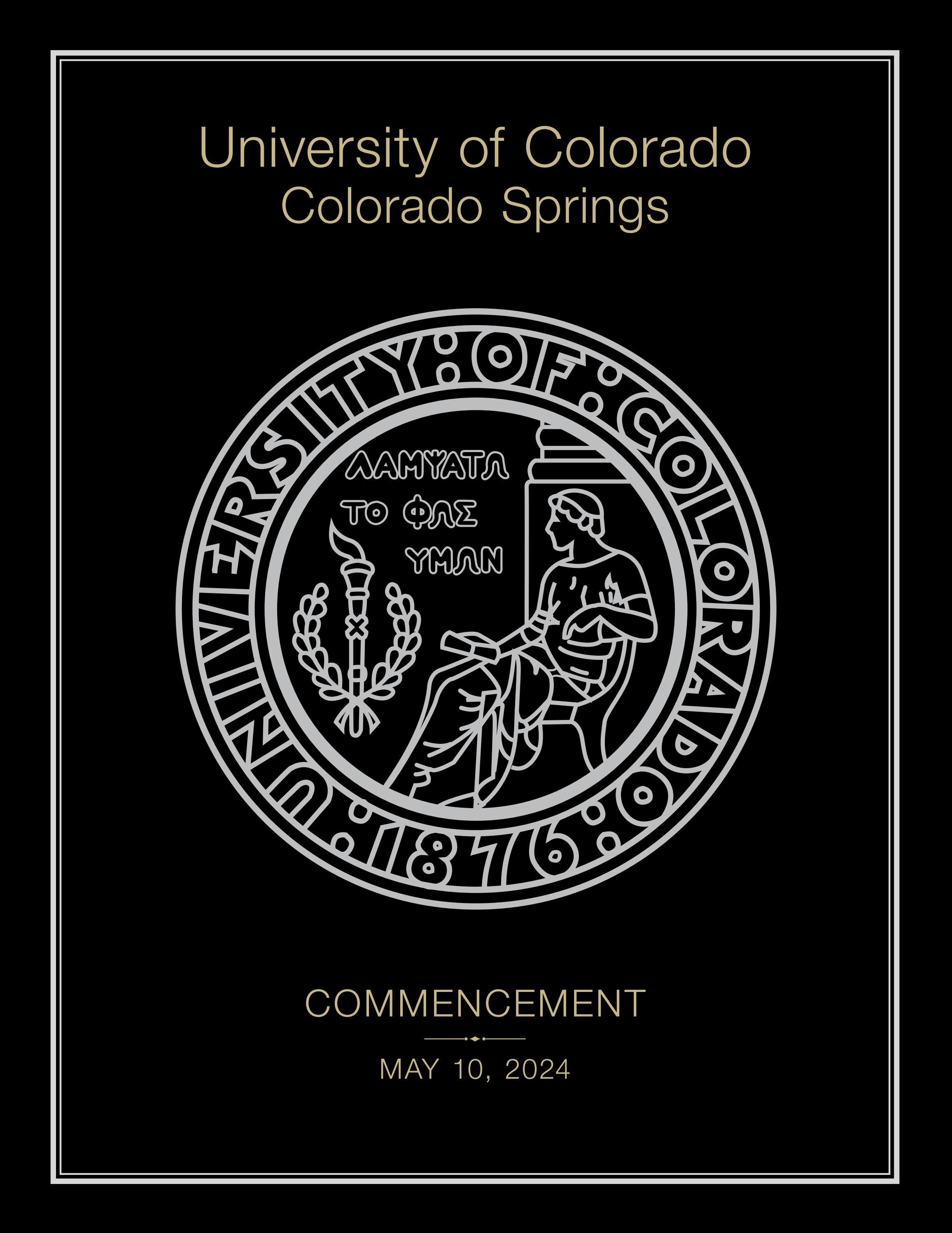 May 2024 Commencement Ceremony by UCCS - Issuu