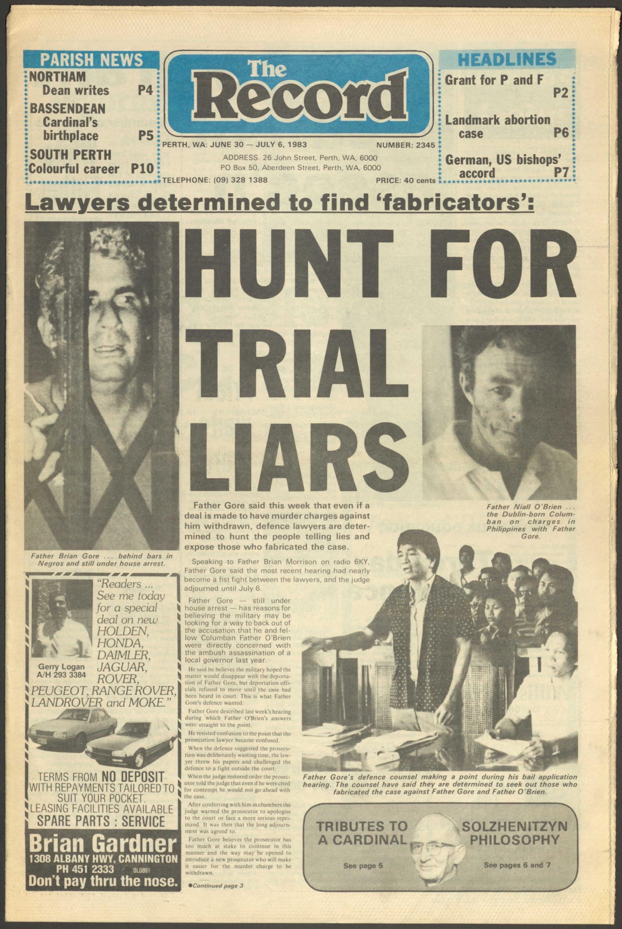 The Record Newspaper 30 June 1983 by The Record - Issuu