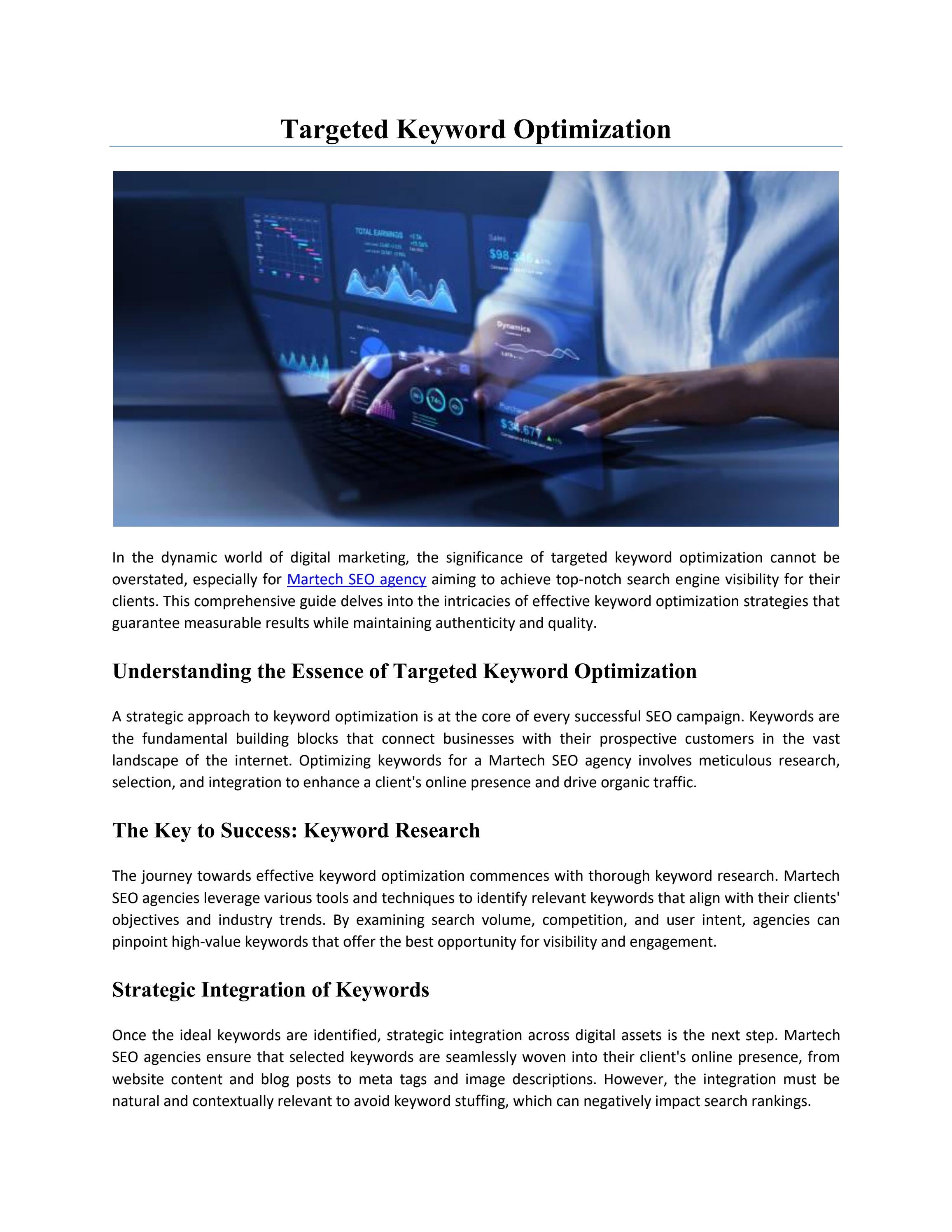 Targeted Keyword Optimization by Henry Hill - Issuu