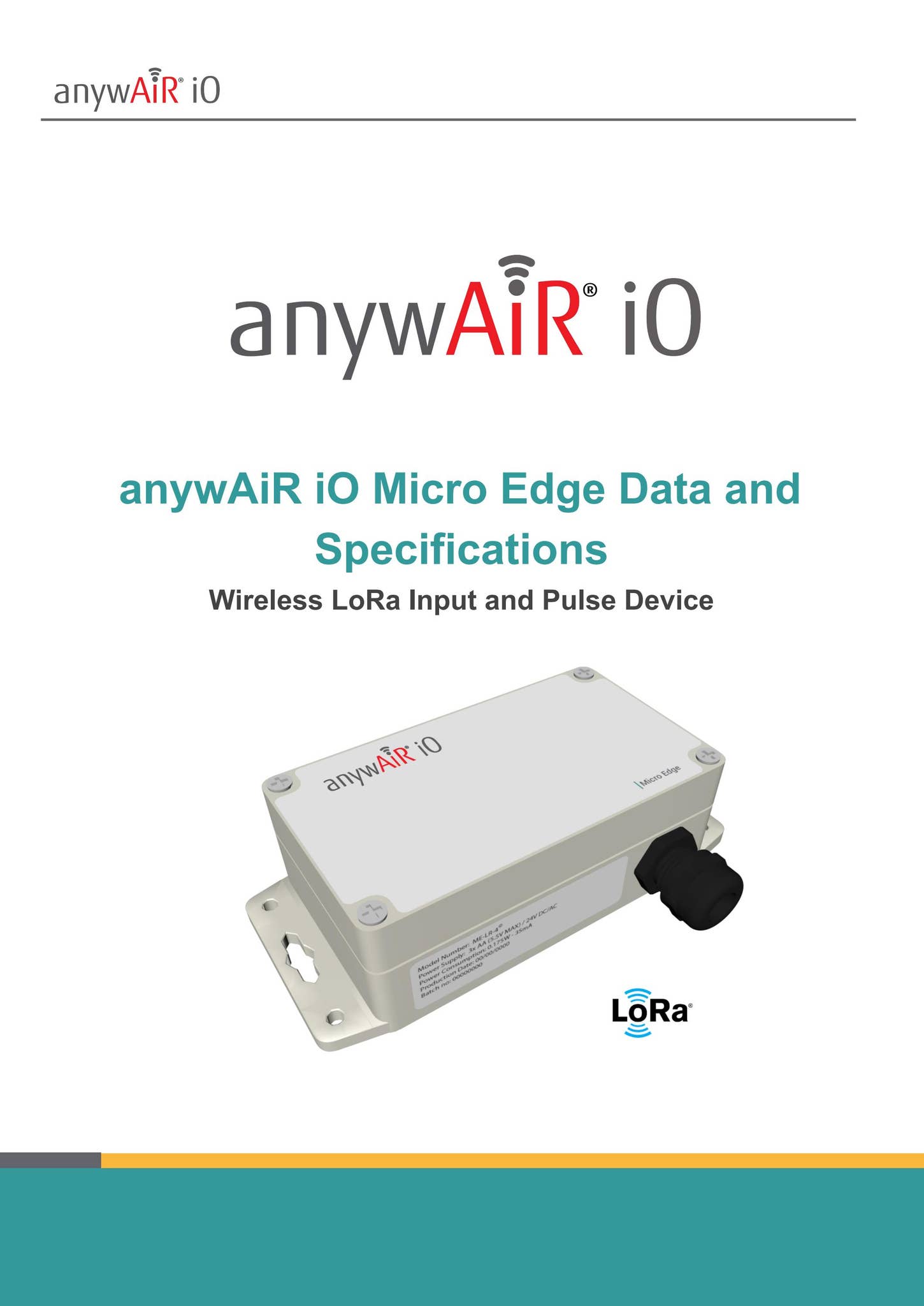 anywAiR iO Micro Edge Data & Specifications by Fujitsu General Australia & New Zealand - Issuu