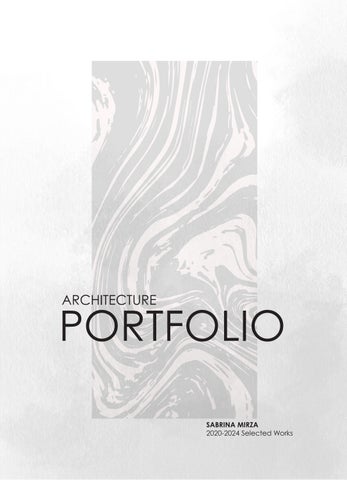 Sabrina Mirza K P - Architecture Portfolio by Sabrina Mirza KP -2020 ...