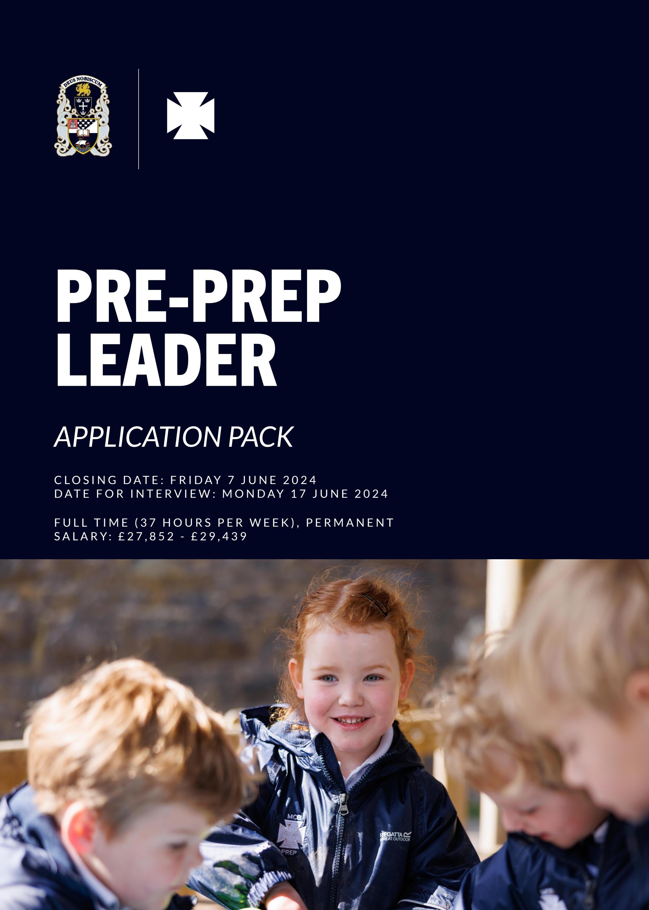 Pre-Prep Leader Application Pack by methody - Issuu