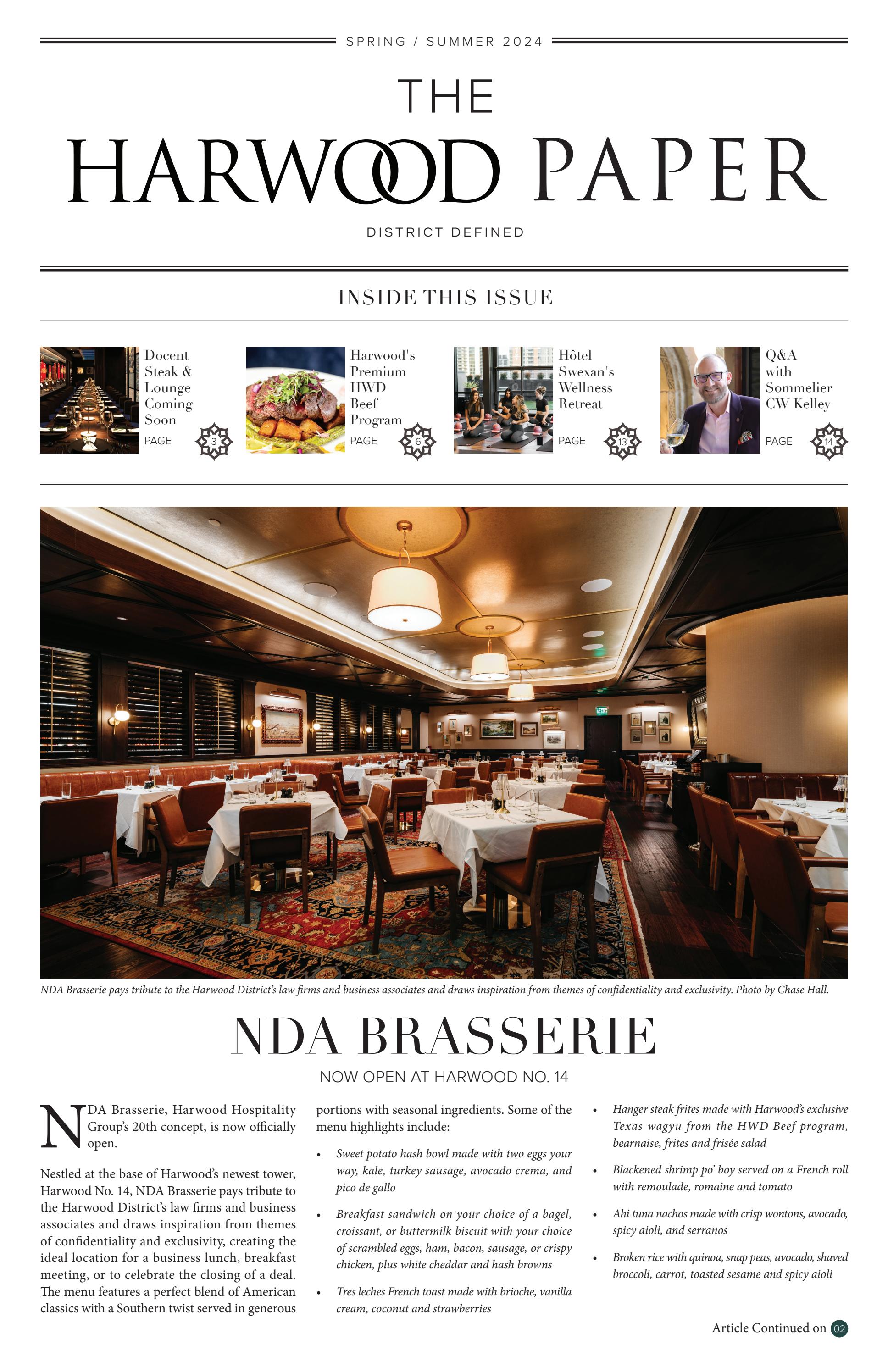 2024 Spring / Summer by Harwood District - Issuu