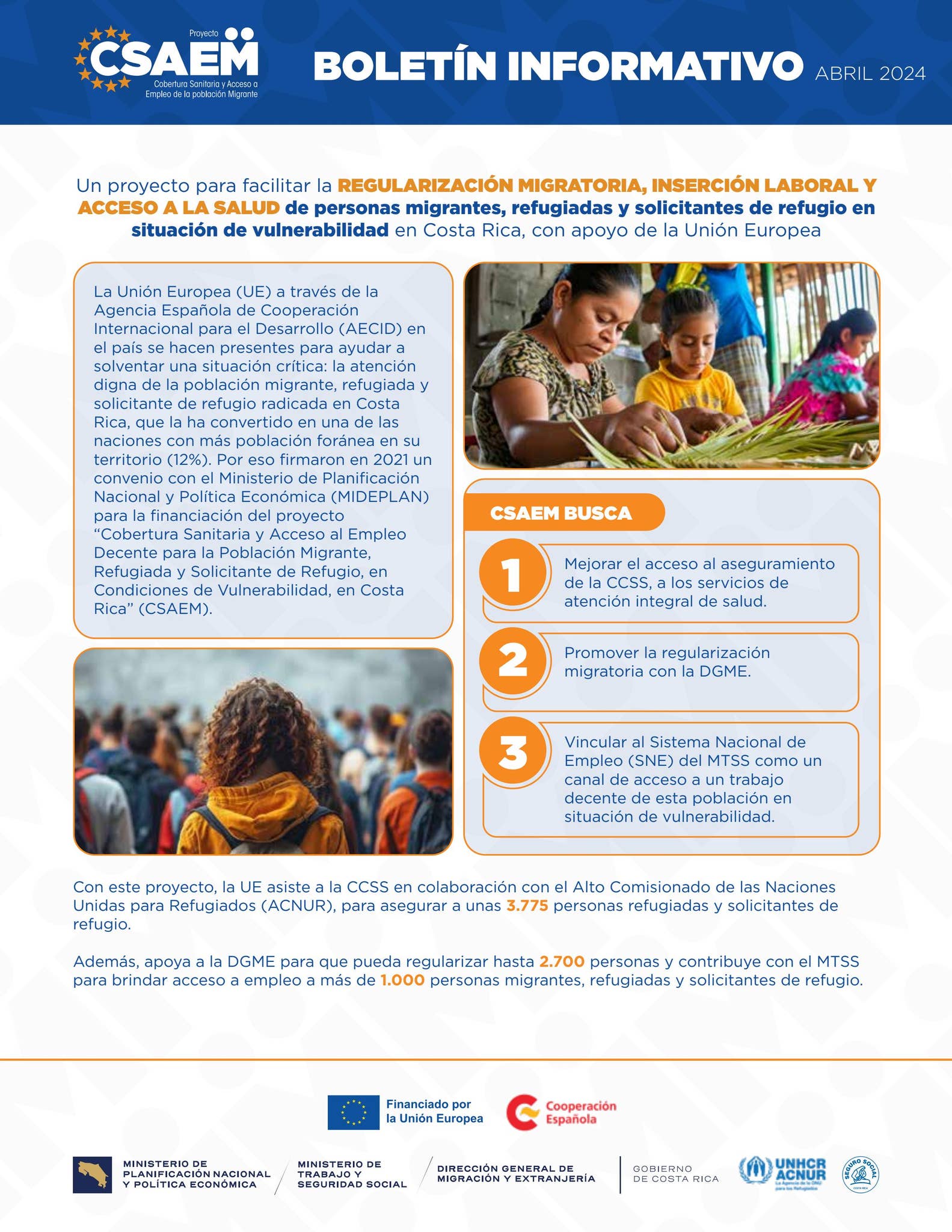 Boletín Informativo CSAEM: abril 2024 by CSAEM CSAEM - Issuu