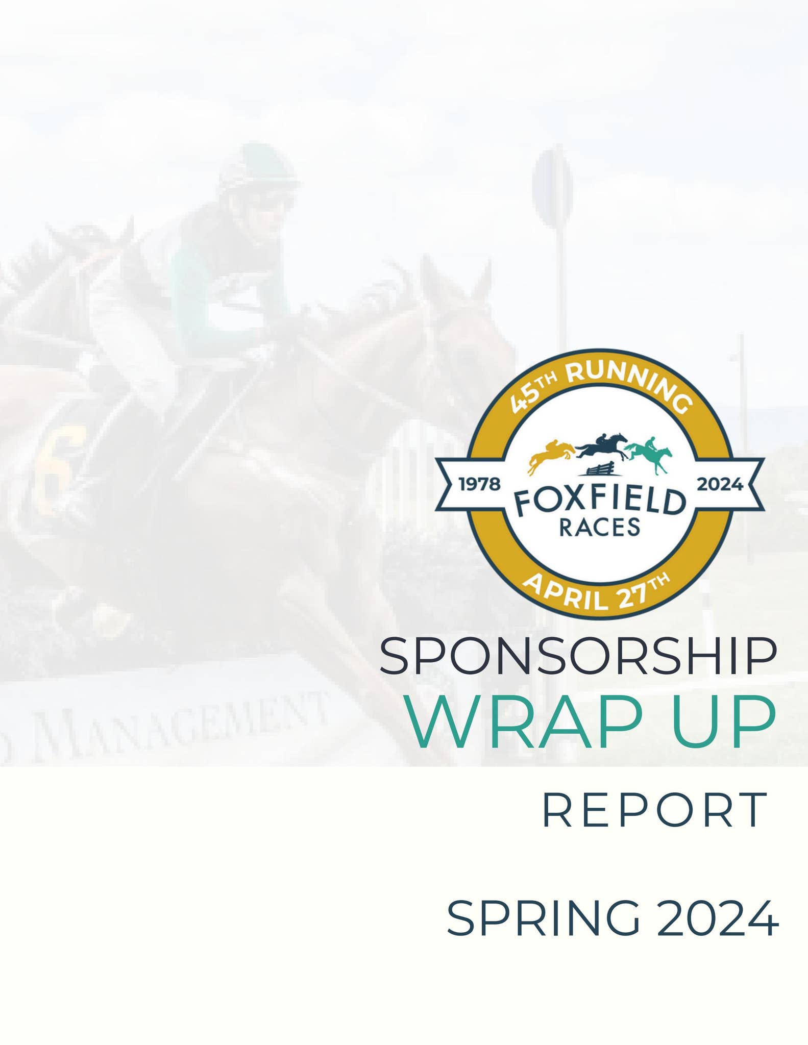Foxfield Impact Report SPRING 2024 by Kelsey Cox - Issuu