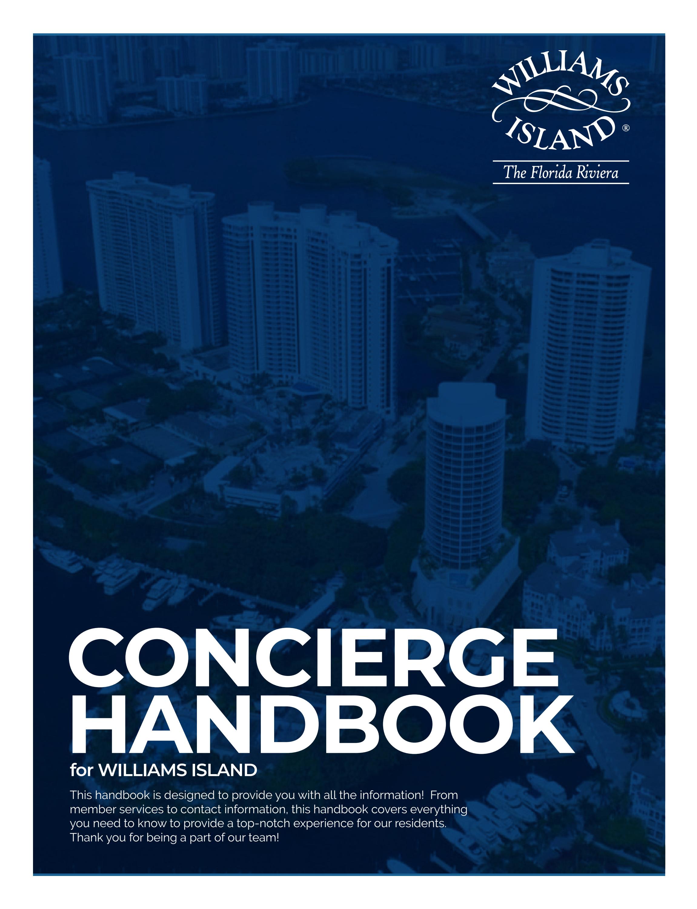 Concierge Handbook by Islander by Williams Island - Issuu