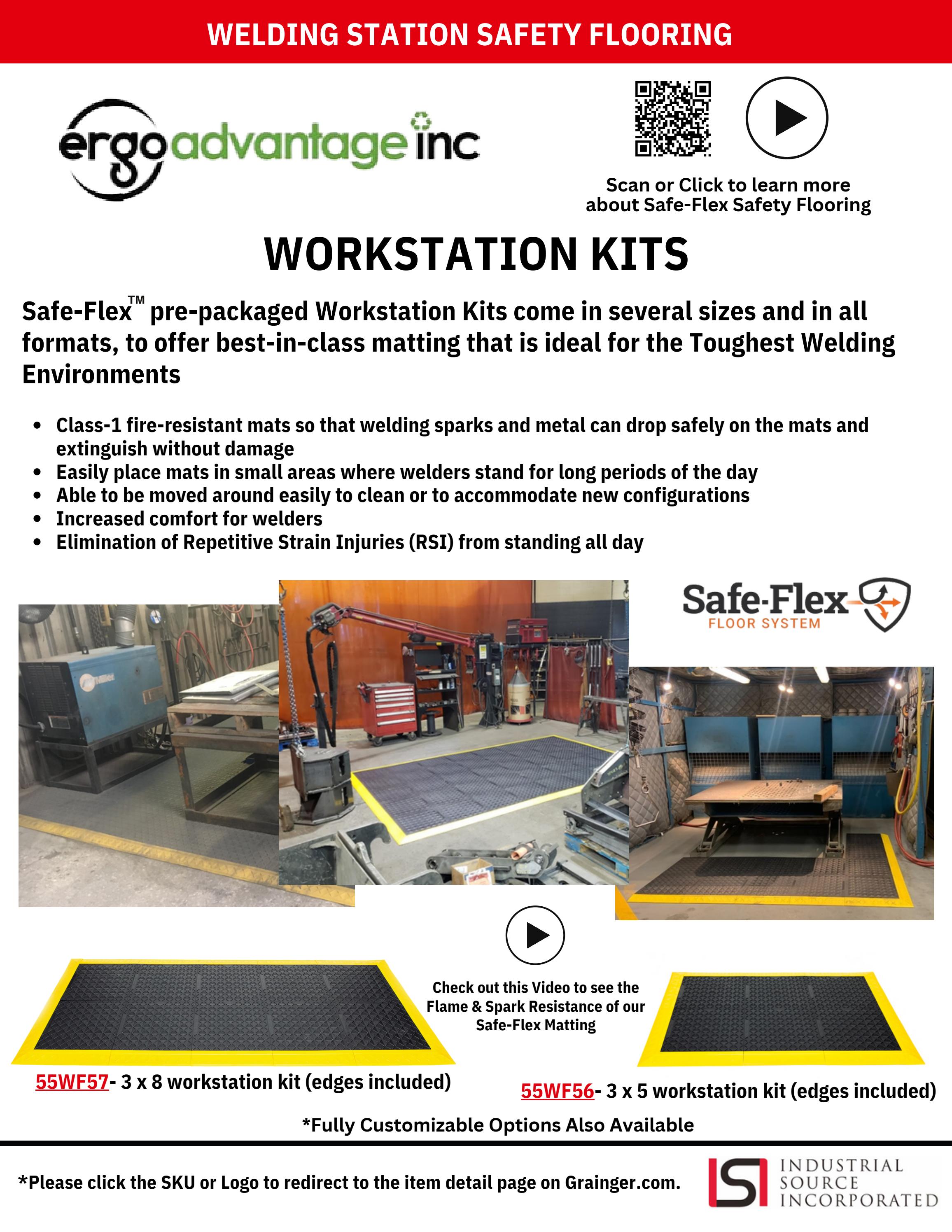 Ergo Advantage: Welding Station Safety Flooring by ISI Marketing Portal ...